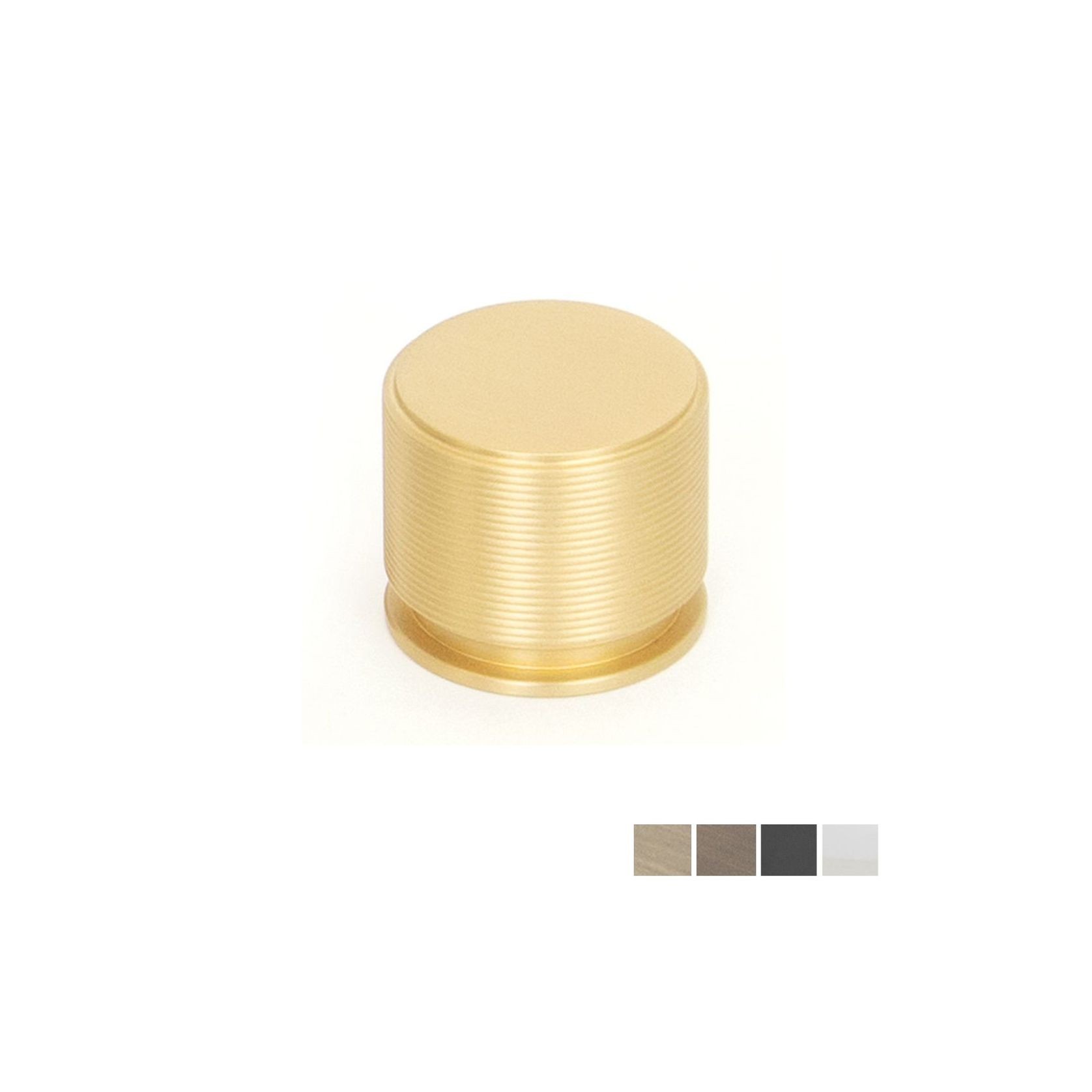 Momo Sussex Solid Brass Cabinet Lined Knob 35mm | ArchiPro AU