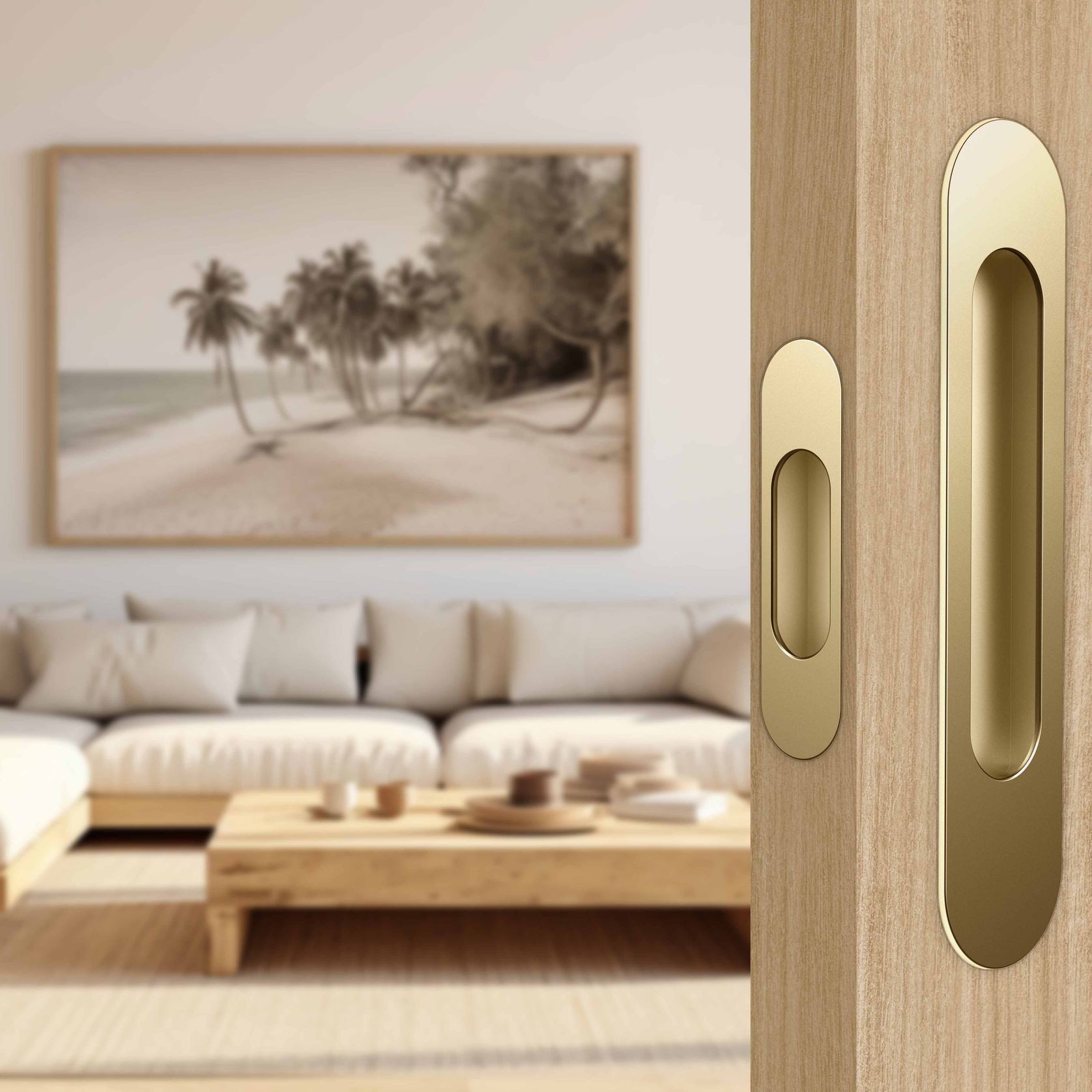 Mardeco Oval M-Series 9008 Flush Pull Set | ArchiPro AU