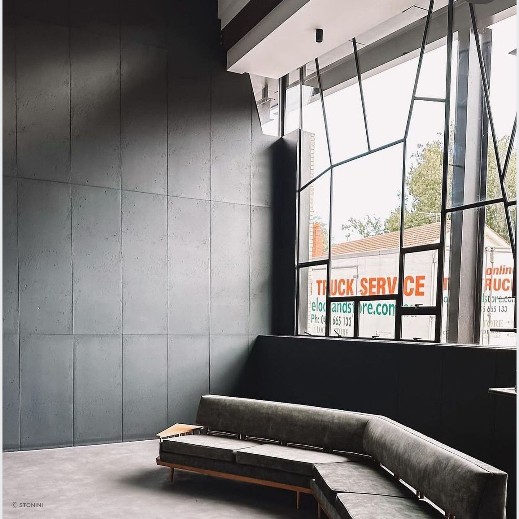 Pitted Concrete Wall Panel | ArchiPro AU