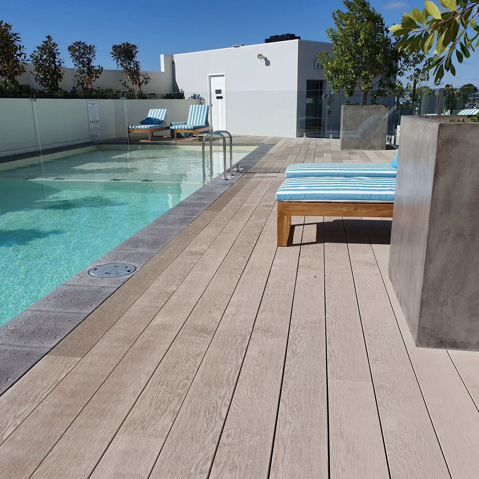 Limed Oak | Enhanced Grain Decking | ArchiPro AU