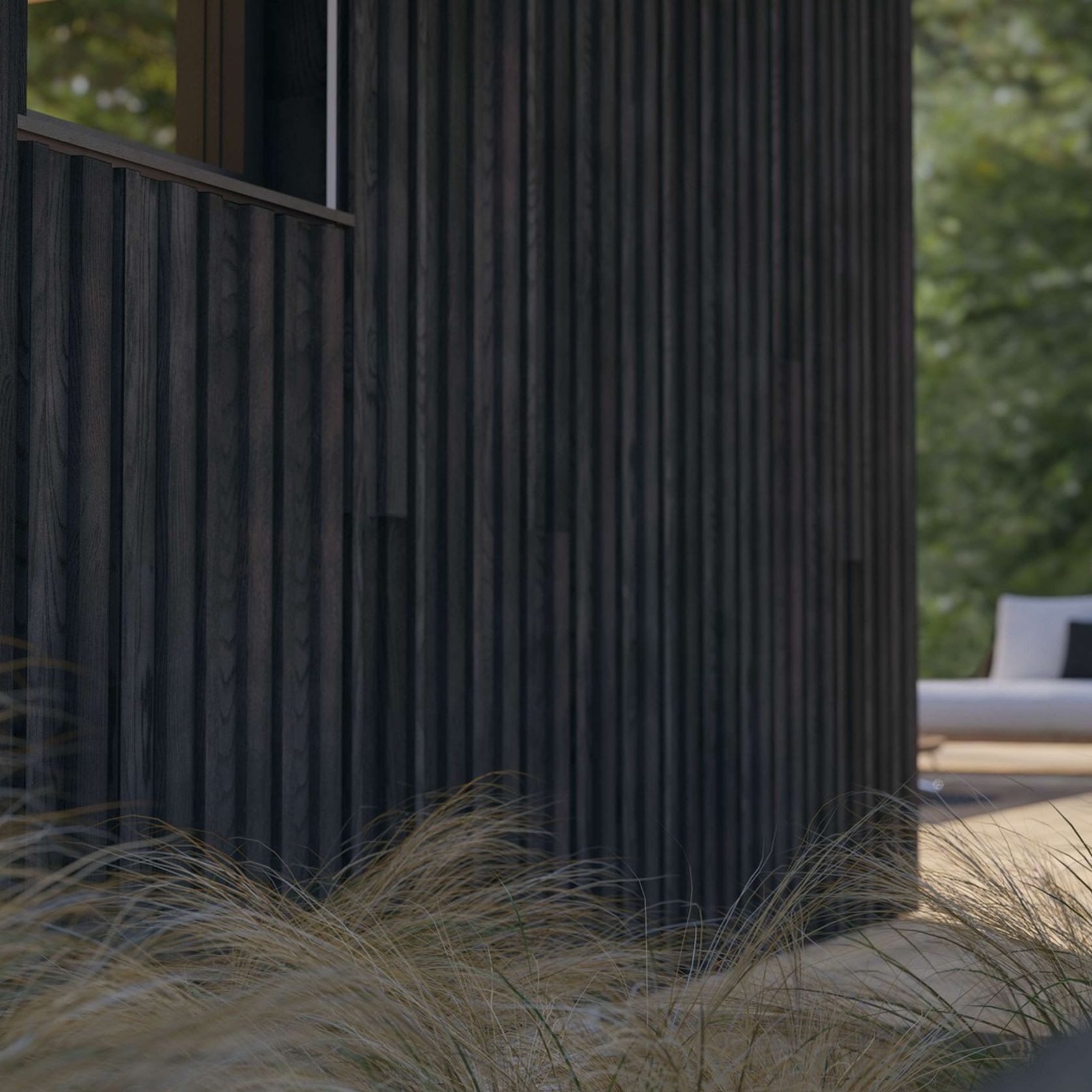 Millboard Envello Board & Batten Cladding | Burnt Cedar | ArchiPro AU