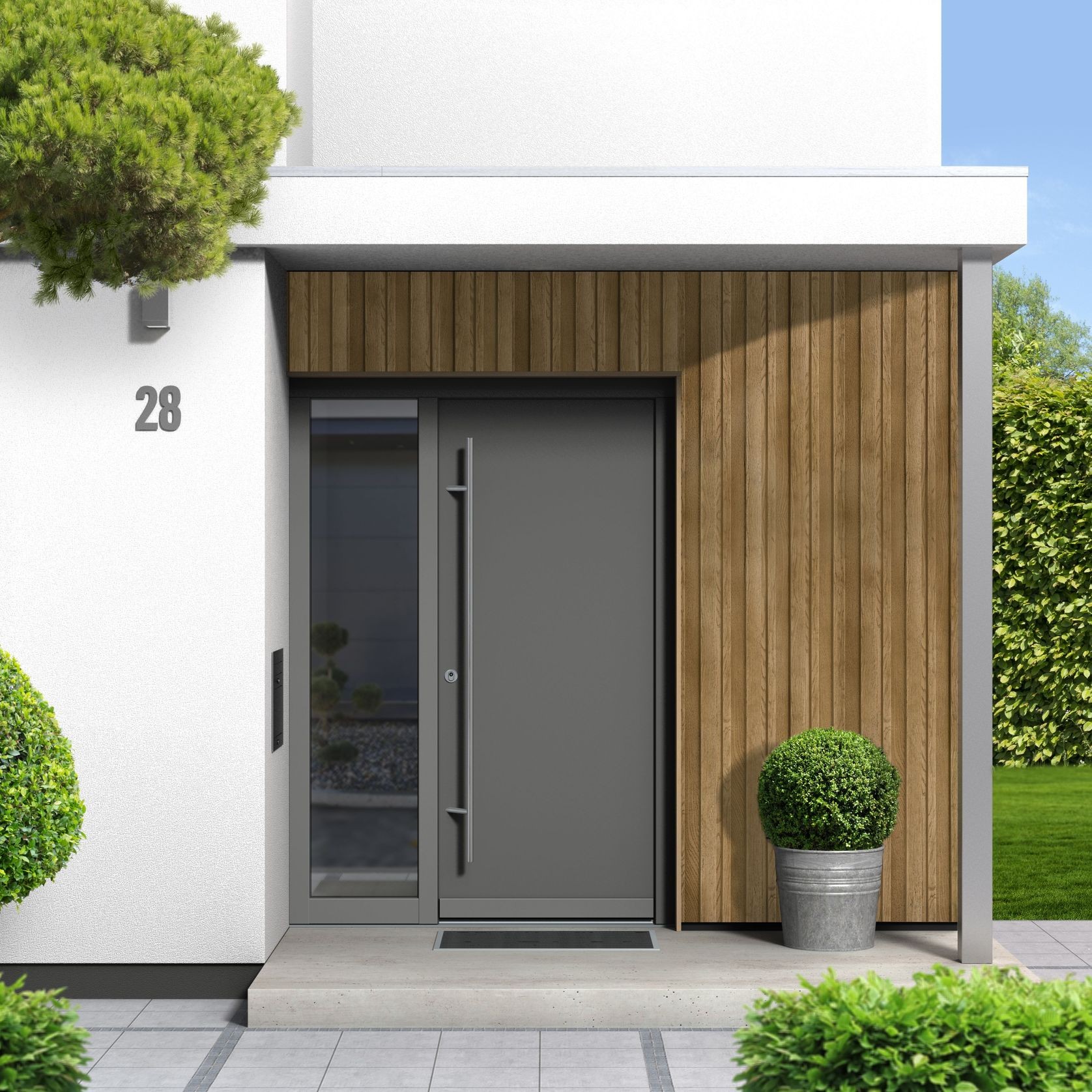 Millboard Envello Board & Batten Cladding | Golden Oak | ArchiPro AU