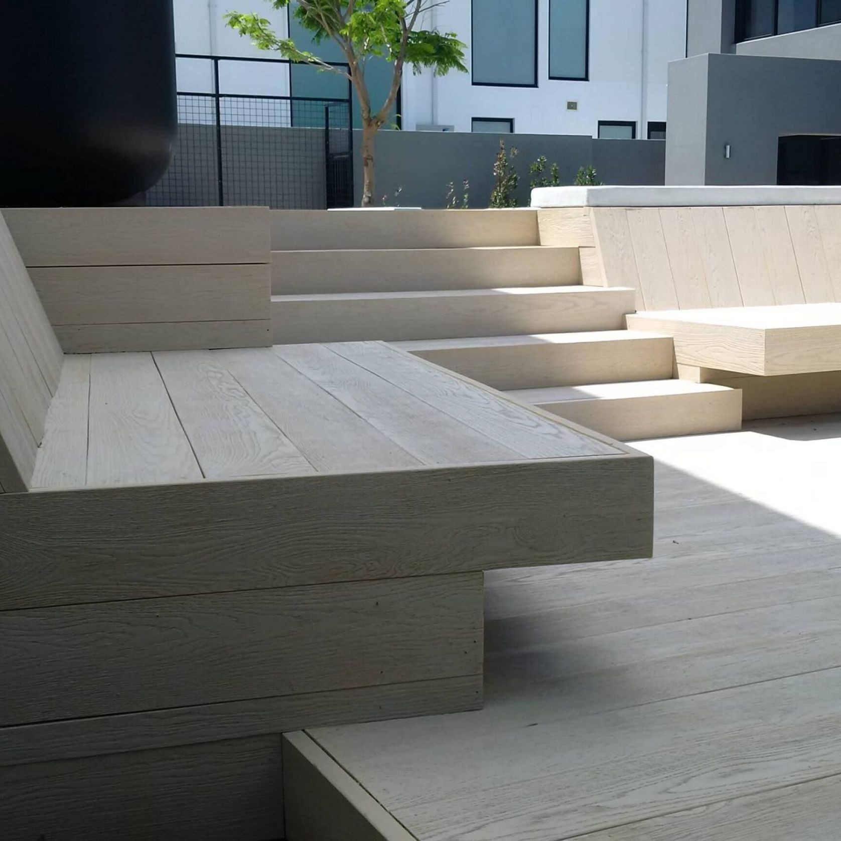 Limed Oak | Enhanced Grain Decking | ArchiPro AU