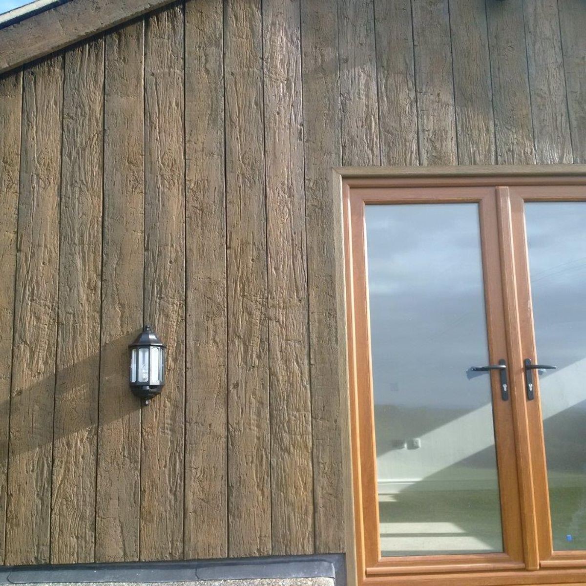 weathered oak cladding