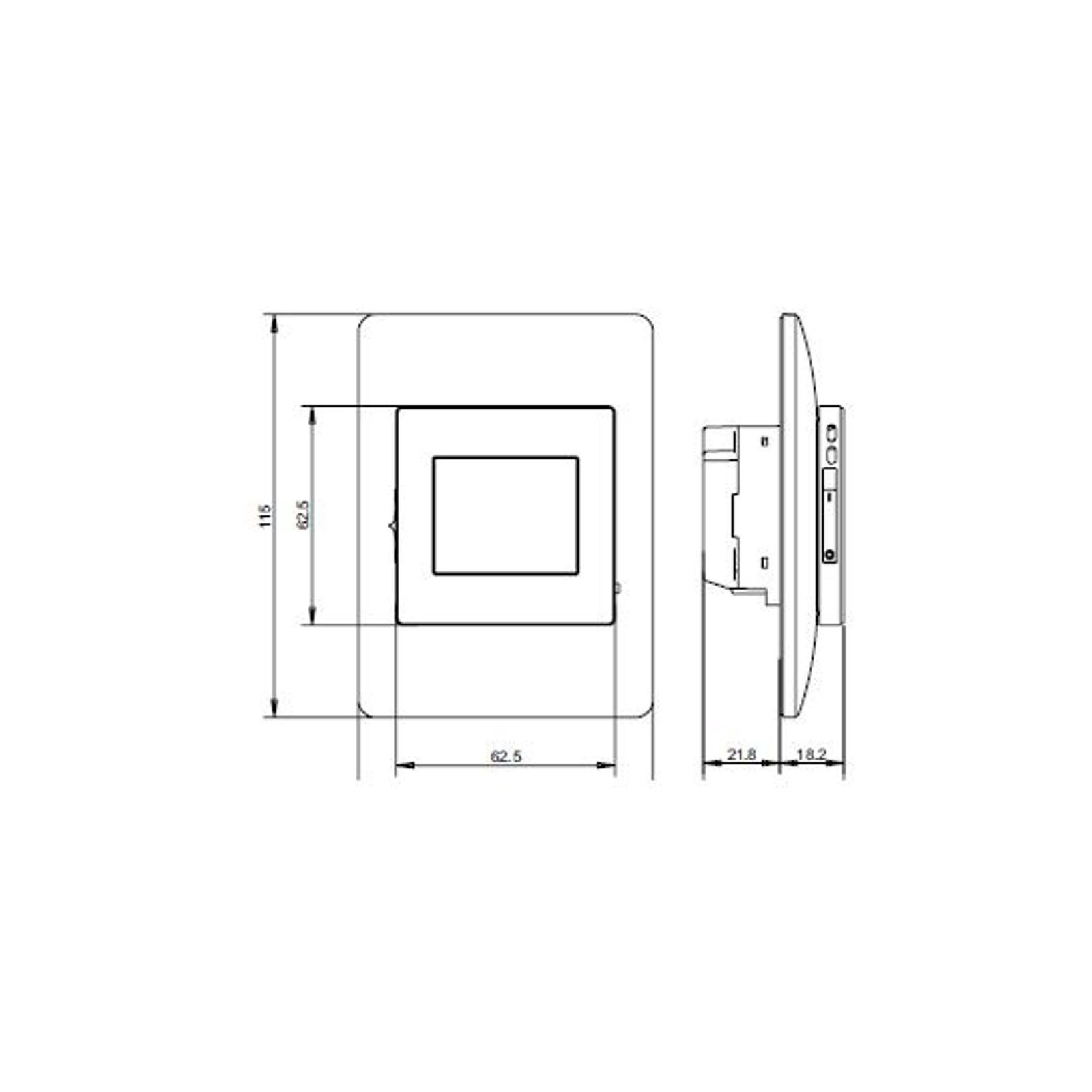 MWD5 WiFi Touch Screen Programmable Thermostat | ArchiPro AU