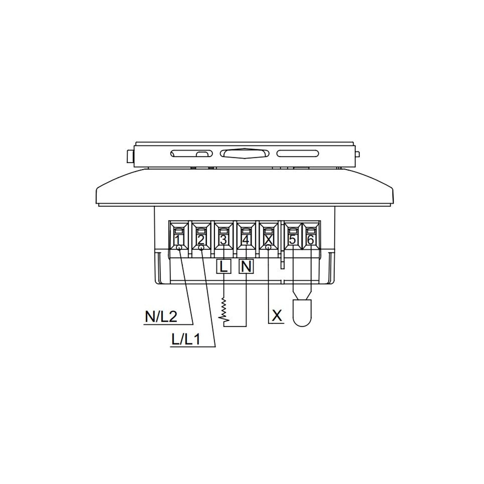 MWD5 WiFi Touch Screen Programmable Thermostat | ArchiPro AU