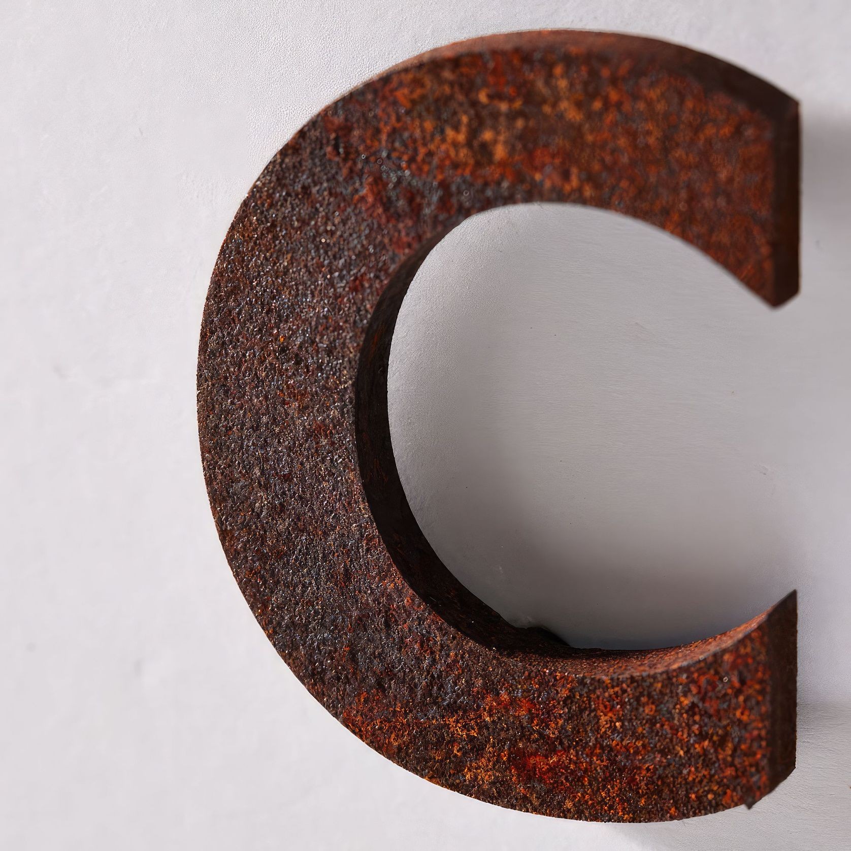 Corten Steel Numbers & Letters | ArchiPro AU