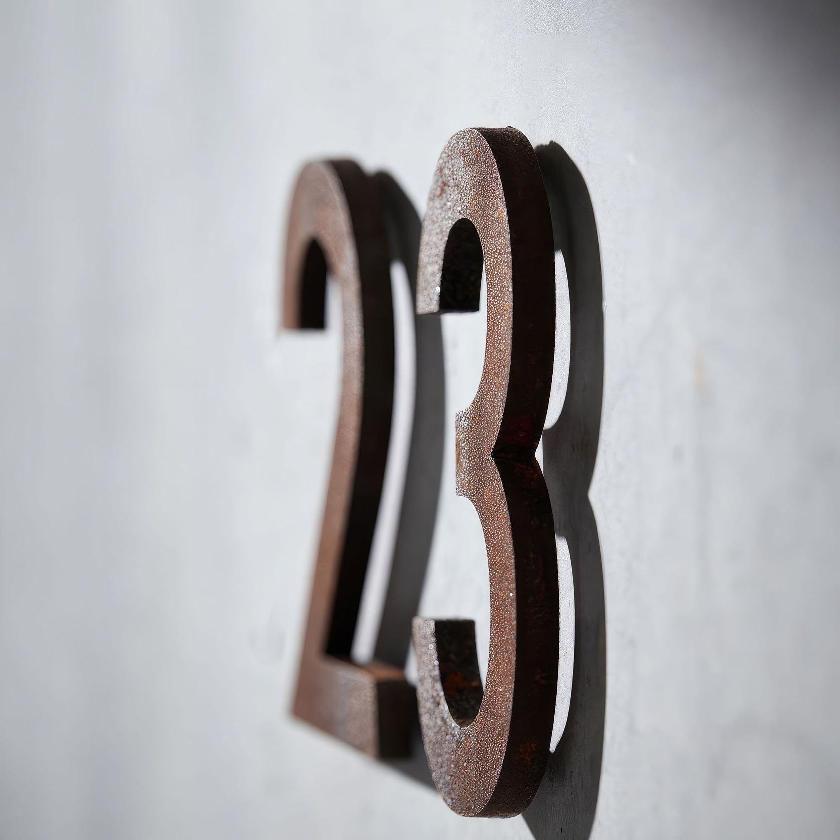 Corten Steel Numbers & Letters | ArchiPro AU