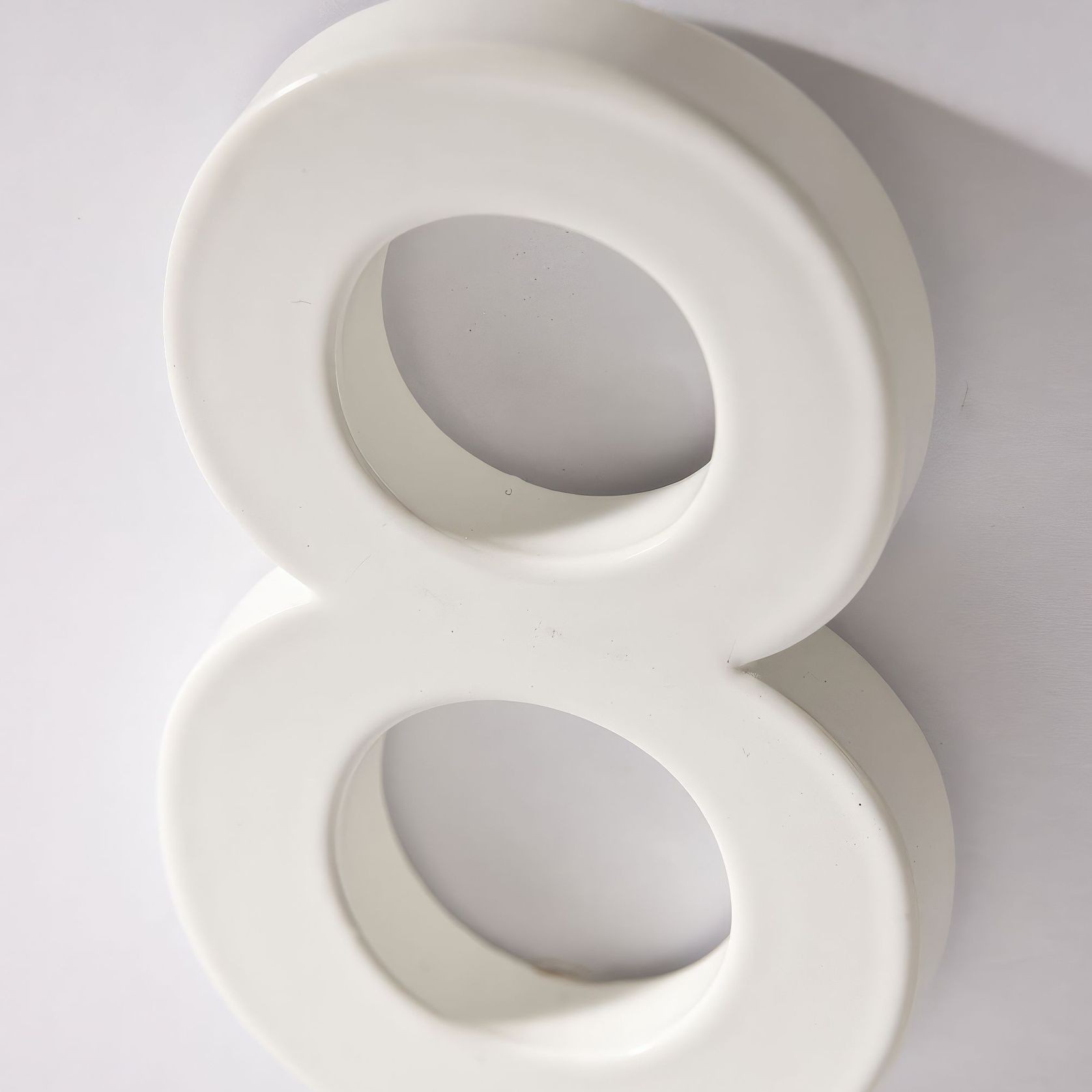 White Stainless Steel Numbers & Letters | ArchiPro AU