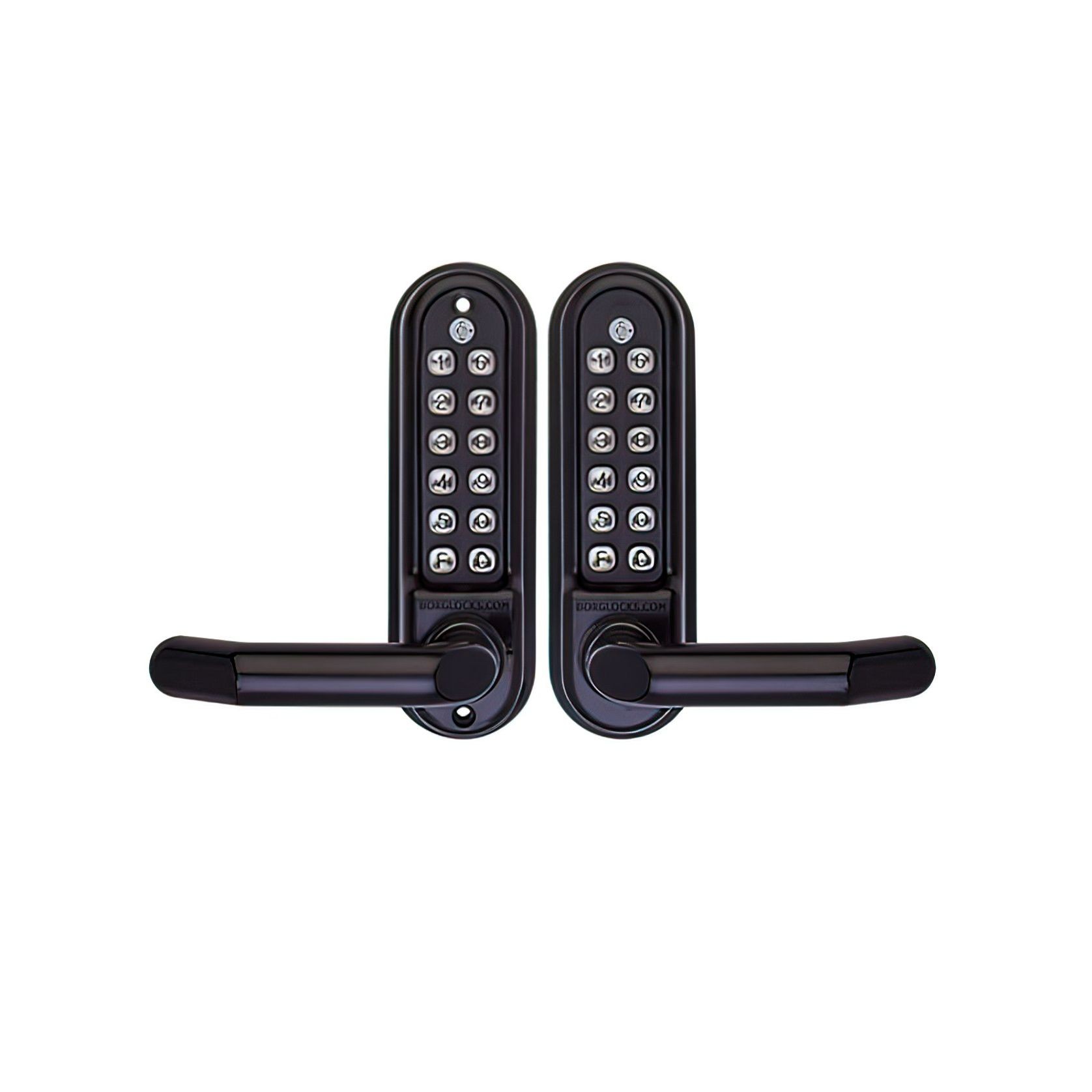 Borg Digital Lock Marine Grade Pro Back To Back BLK ECP | ArchiPro AU