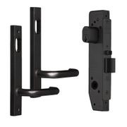 Lockwood Narrow Mortice Lock Kit Black 3782KIT01MBK | ArchiPro AU