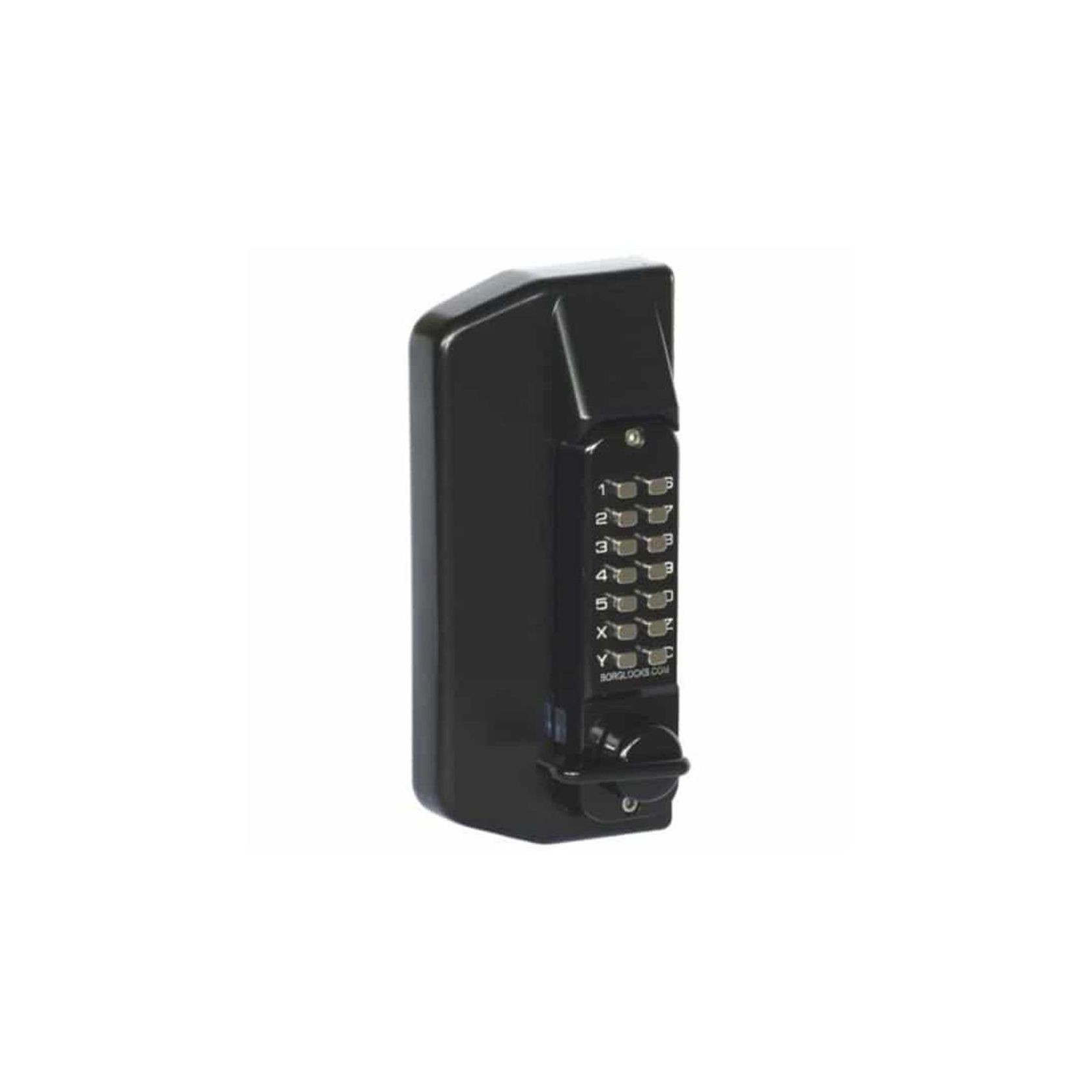 Borg Digital Gate Lock Marine Grade Black BL3100BLK | ArchiPro AU