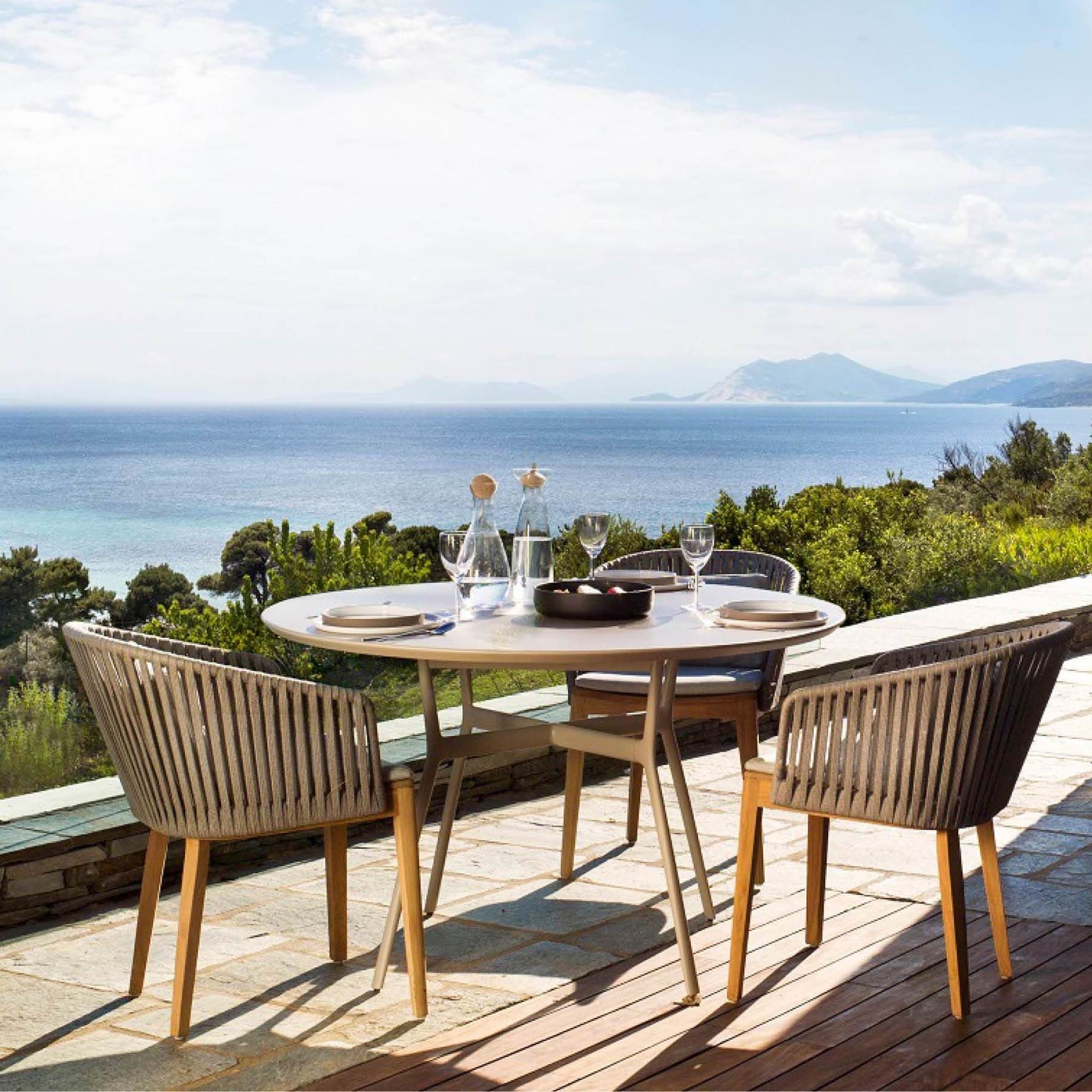 Branch | 125cm Round Tables | ArchiPro AU