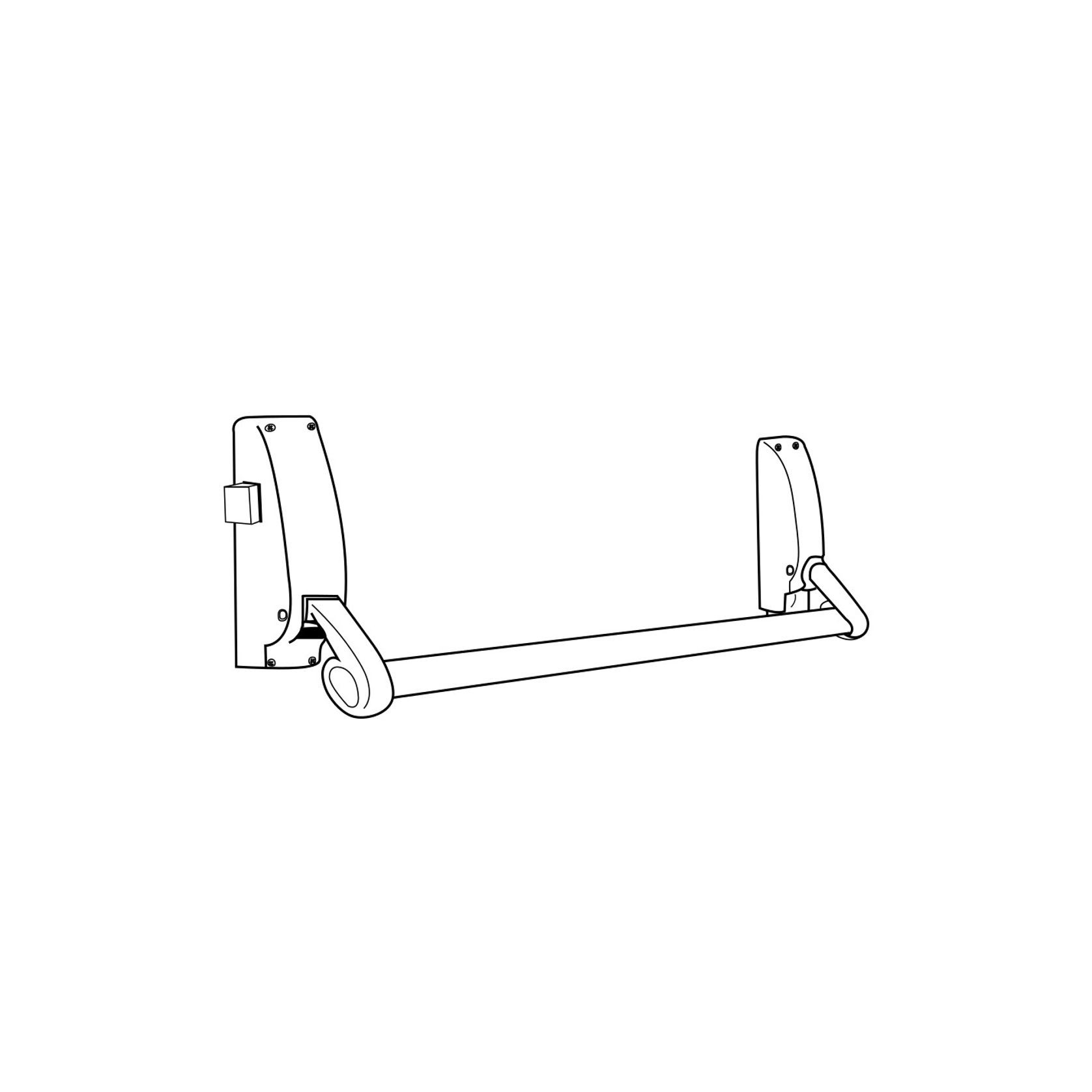 Briton Door Lock Pack Panic Latch Knob LPED009 | ArchiPro AU