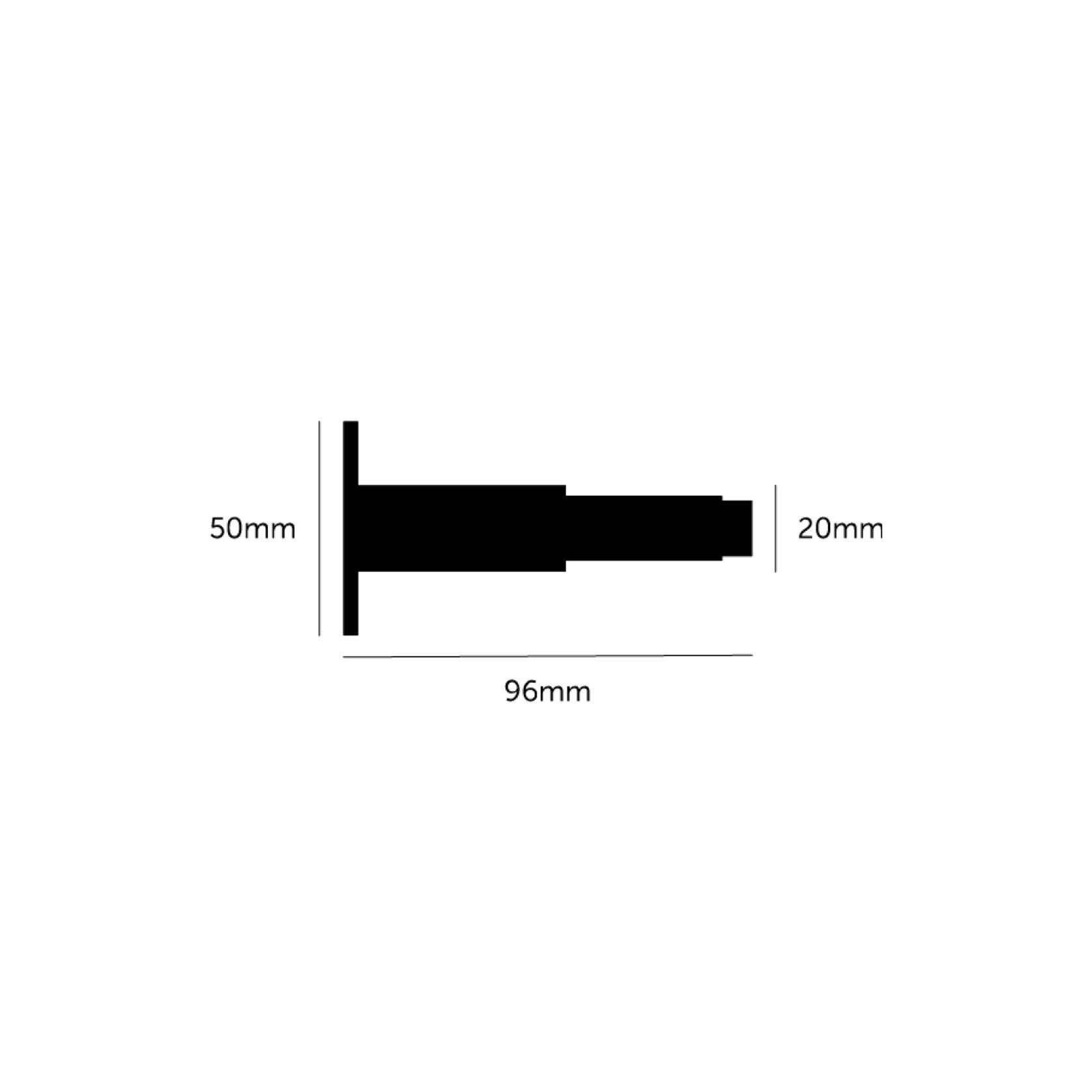 Buster and Punch Door Stop Wall Mounted 96mm | ArchiPro AU