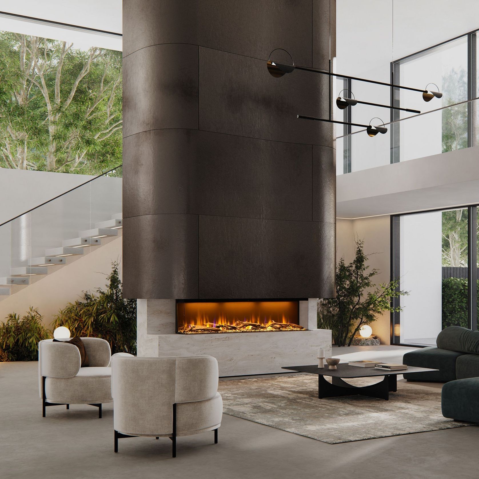 Ignite XL Bold | Electric Fireplace | ArchiPro AU