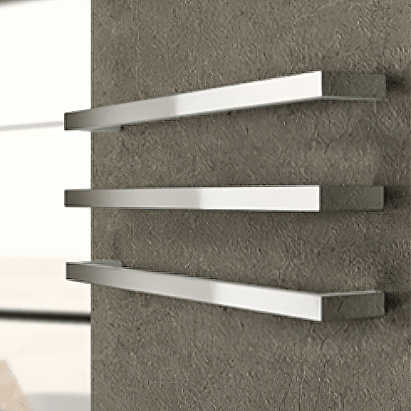 Horizontal Square Heated Towel Rail | ArchiPro AU
