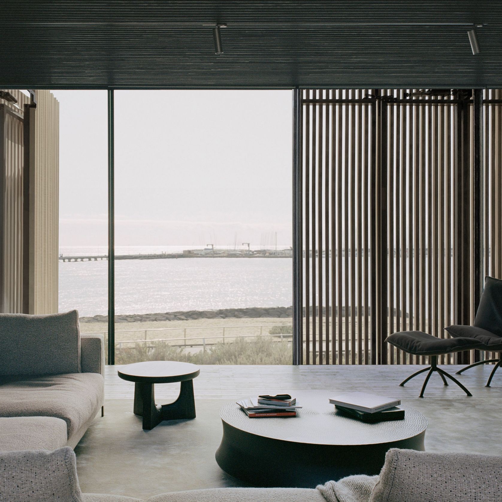 Motorised Vertical Bi-Fold Screens | Shade Factor | ArchiPro AU