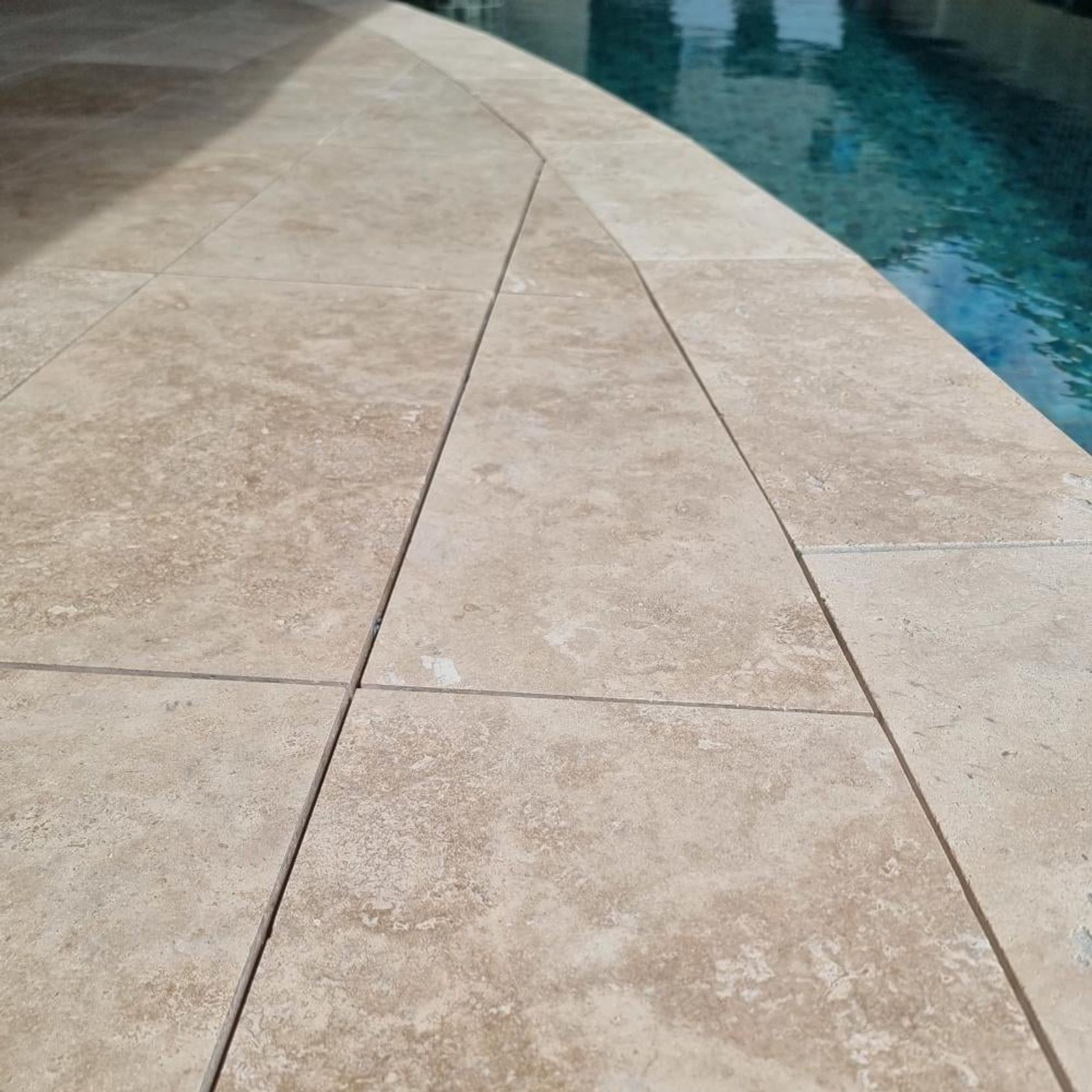 12mm Classic Linen Travertine Tiles - Honed & Filled | ArchiPro AU