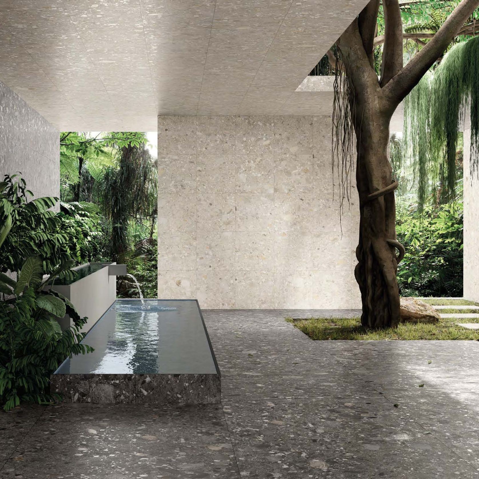 Ceppo Nero Stone Look Porcelain Tiles | ArchiPro AU
