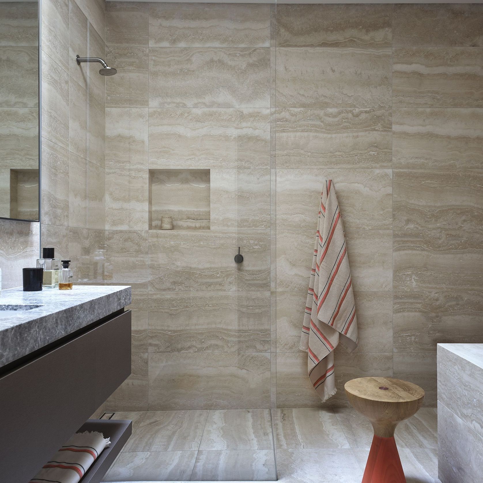Coliseum Striato Vein Cut Travertine | ArchiPro AU