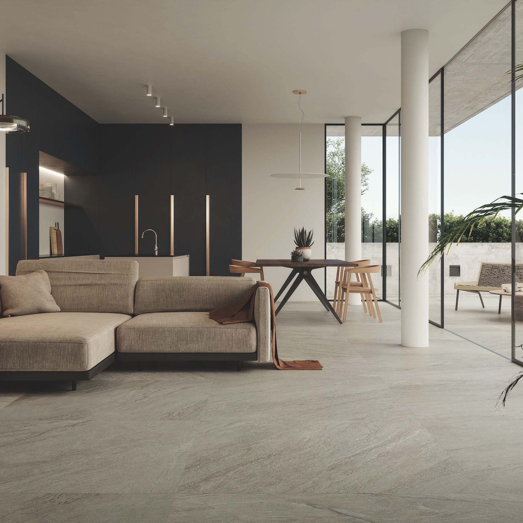 Vibes Series Stone Look Porcelain Tiles | ArchiPro AU
