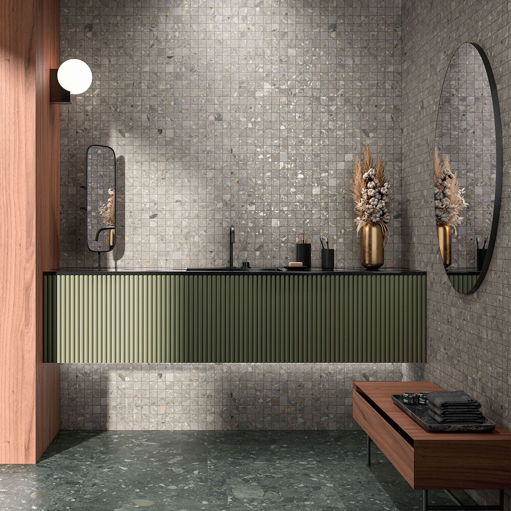 Ceppo Verde Stone Look Porcelain Tiles | ArchiPro AU