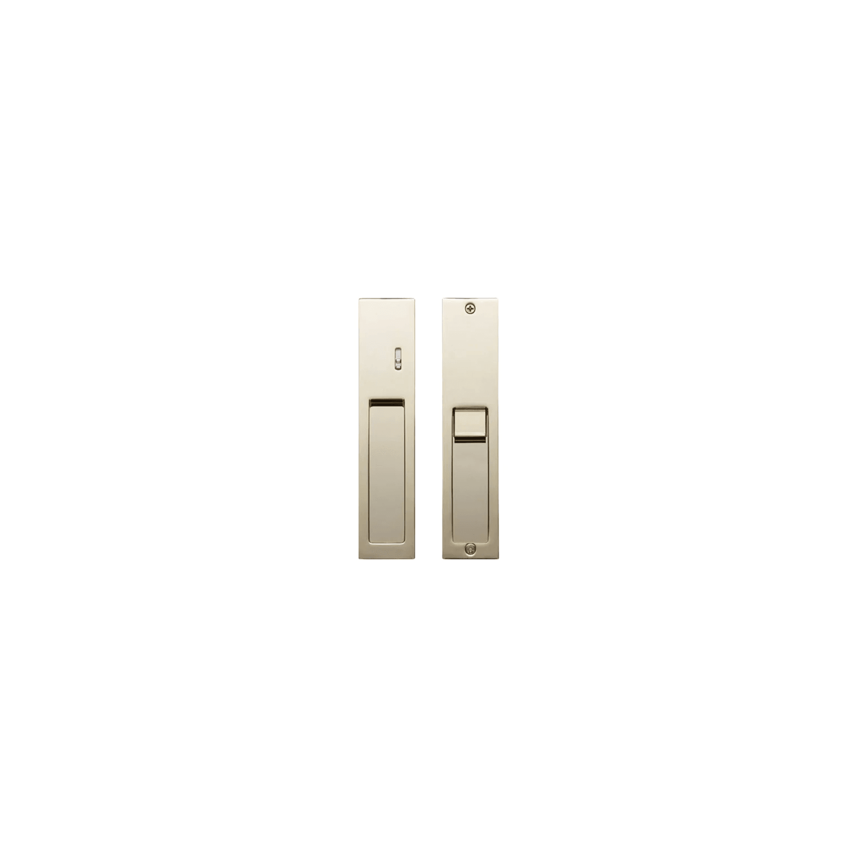 Kawajun KV-07 Recessed Door Pull with Privacy Lock | ArchiPro AU