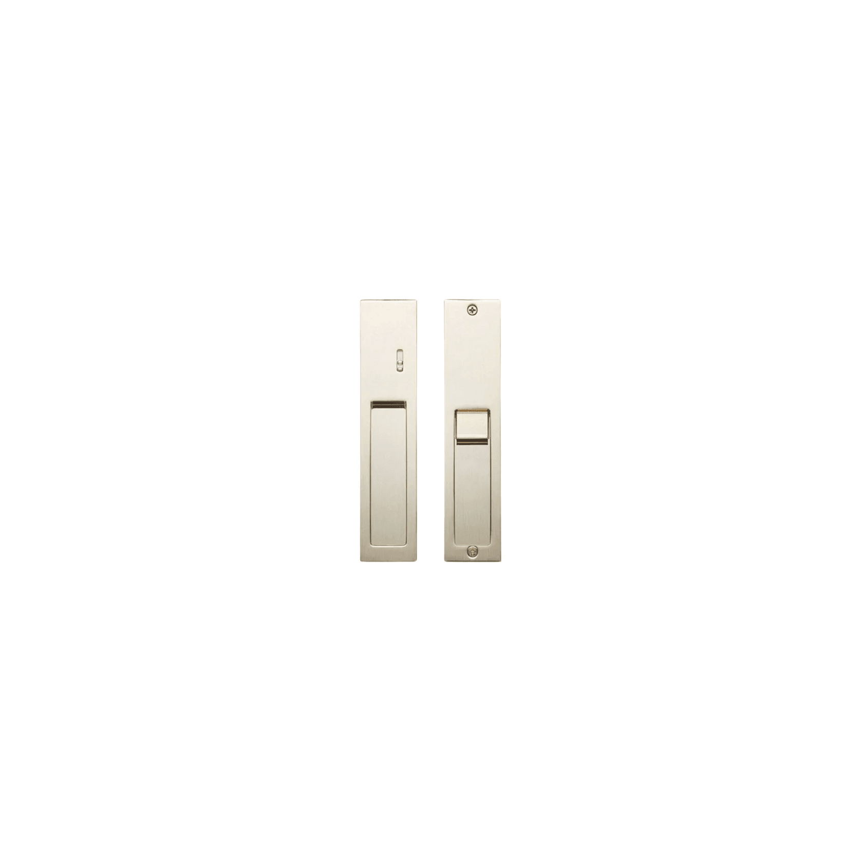 Kawajun KV-07 Recessed Door Pull with Privacy Lock | ArchiPro AU