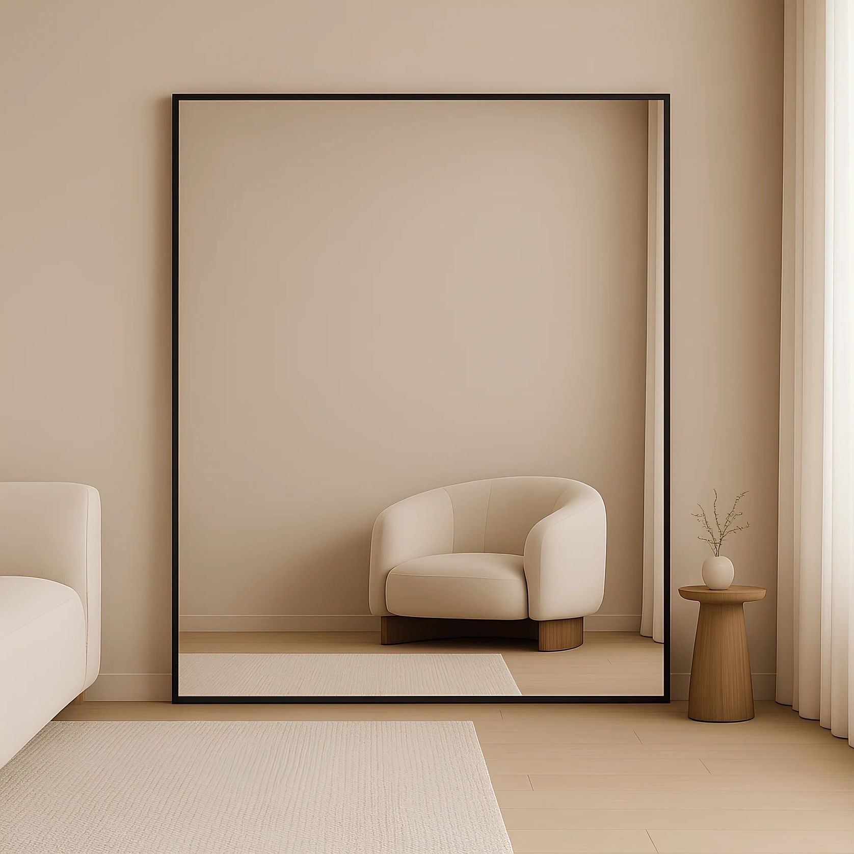 Sable Rectangle Mirror | 1900 x 1400 | ArchiPro AU