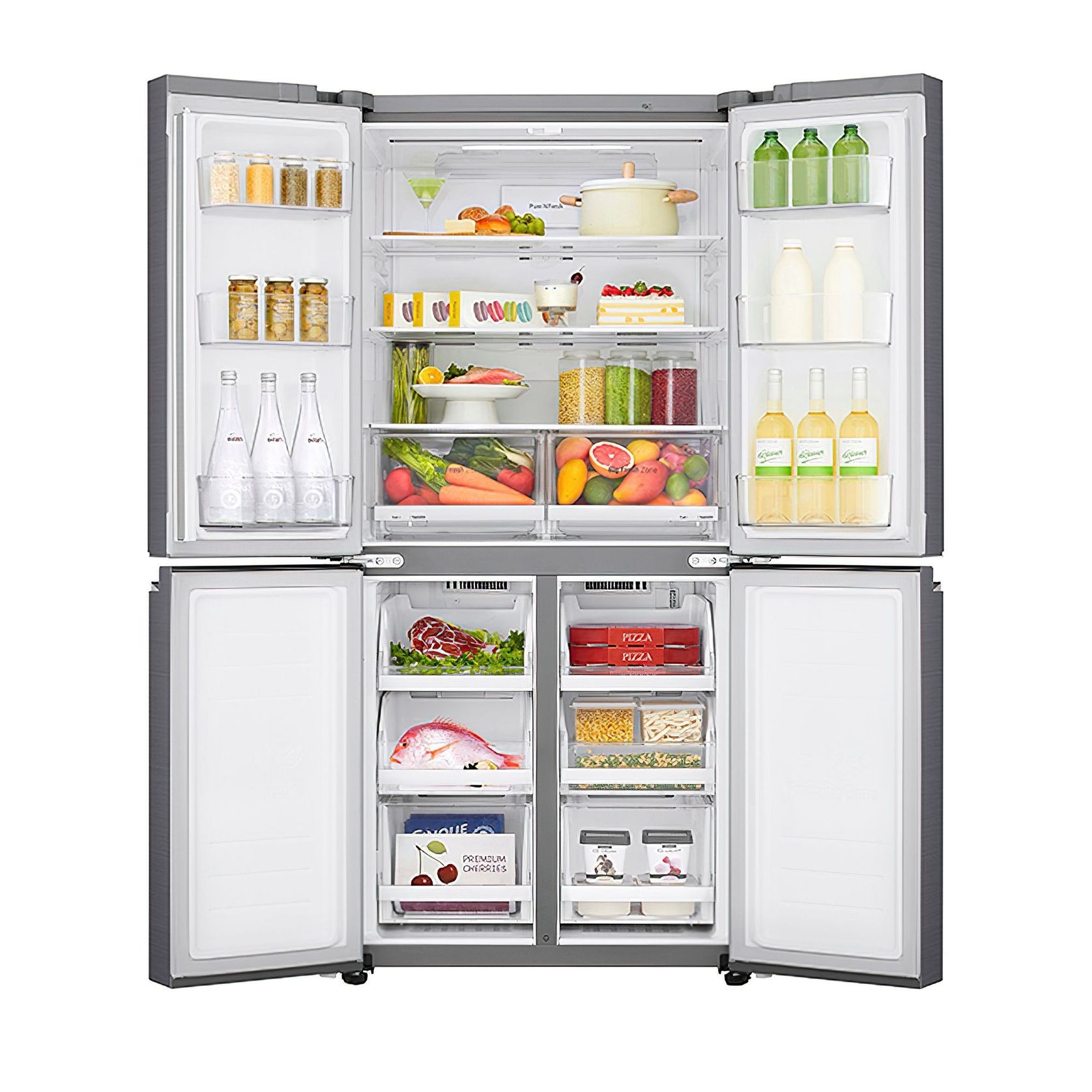LG 530 Litre French Door Refrigerator - Stainless Steel | ArchiPro AU