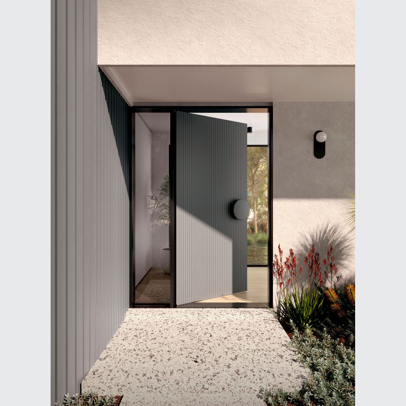 Aluminium Batten Doors | ArchiPro AU