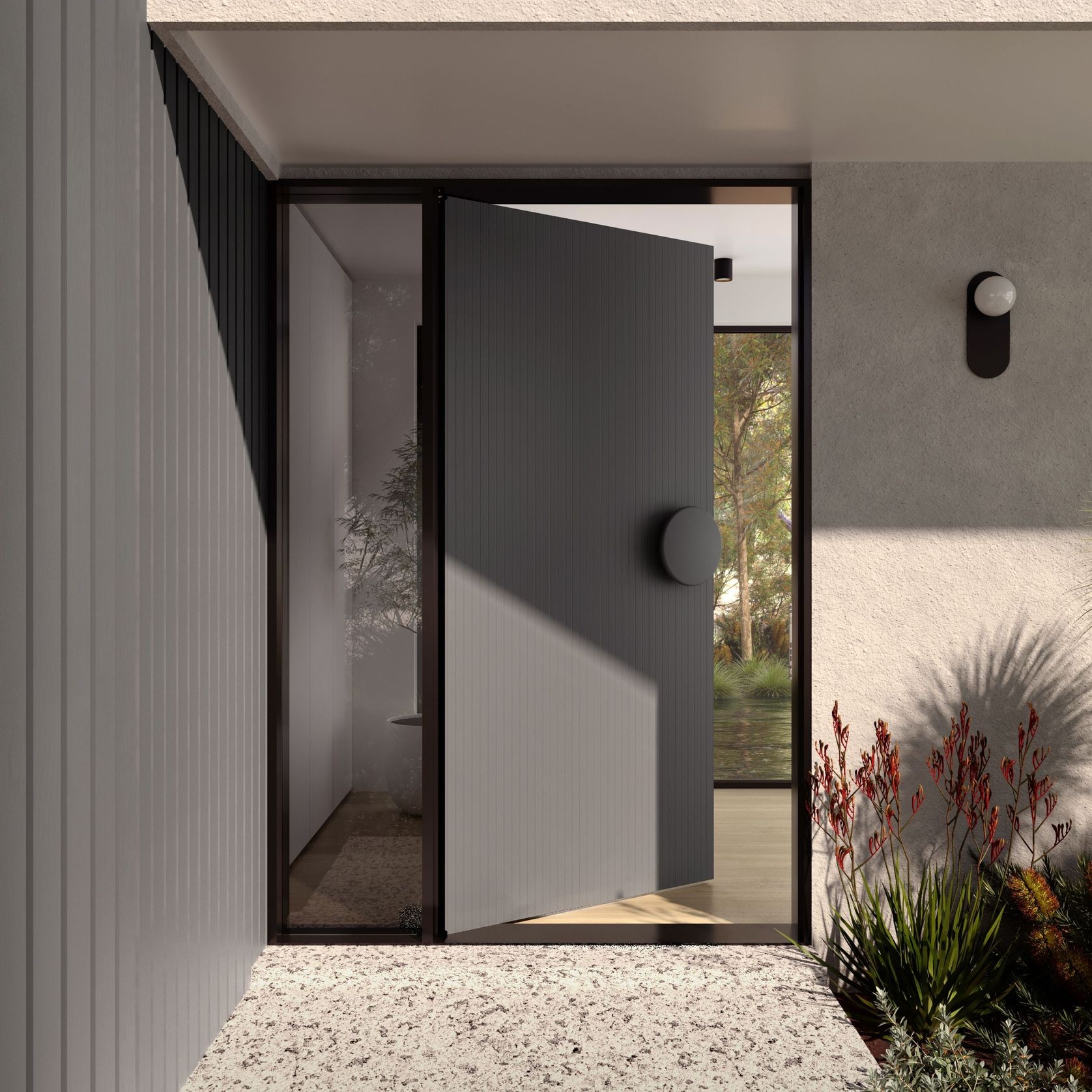 Aluminium Batten Doors | ArchiPro AU