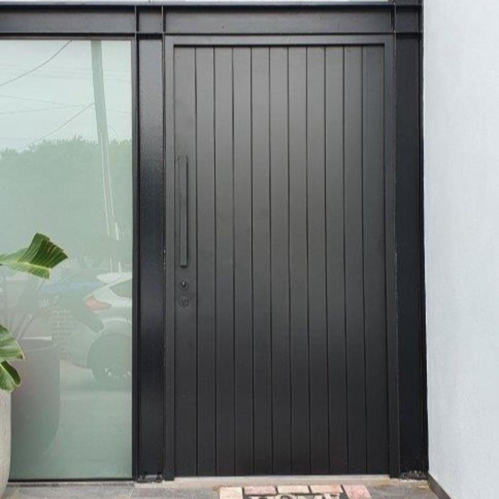 Strata TGV Aluminium Modern Entrance Doors | ArchiPro AU