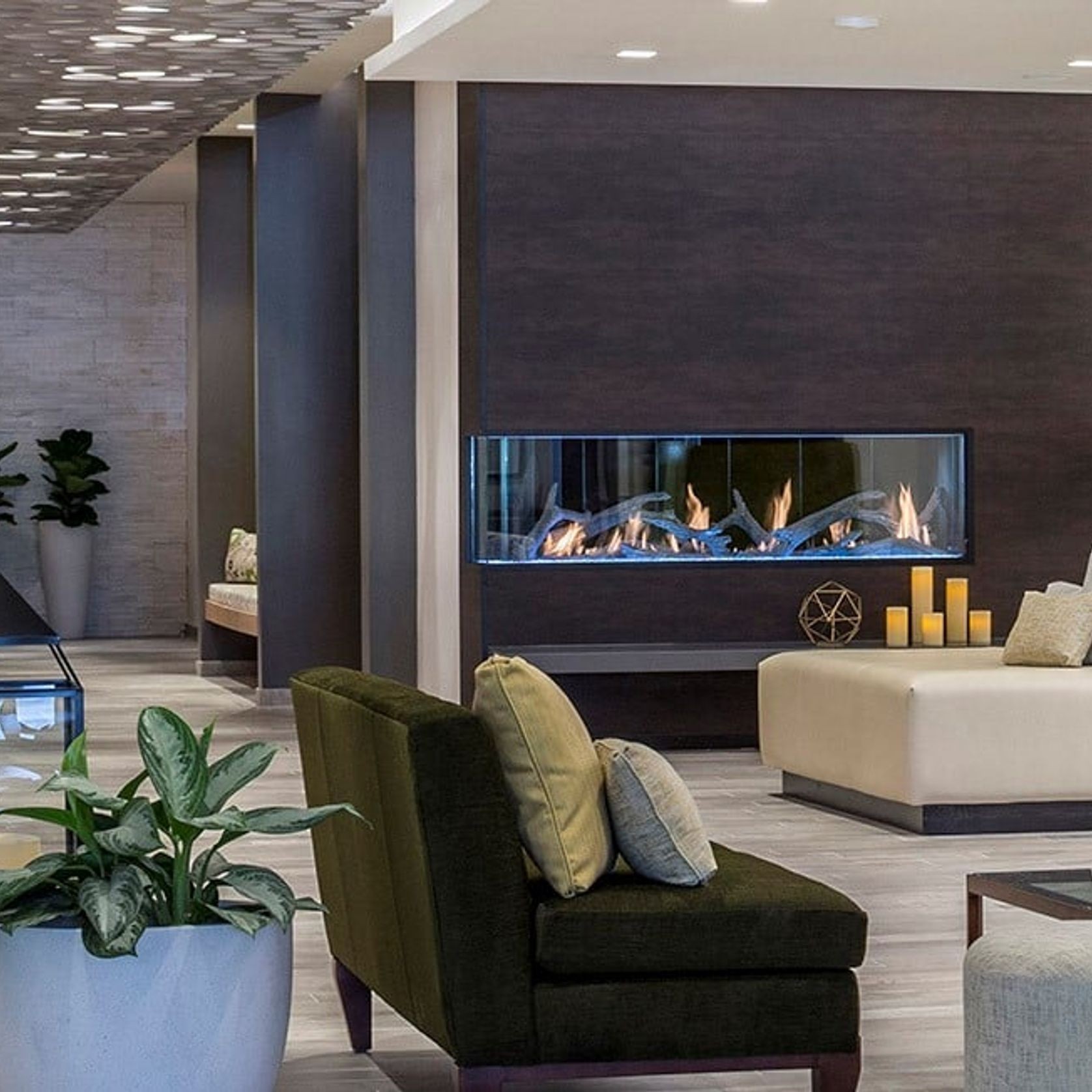 Davinci Left & Right Hand Corner Gas Fireplaces | ArchiPro AU