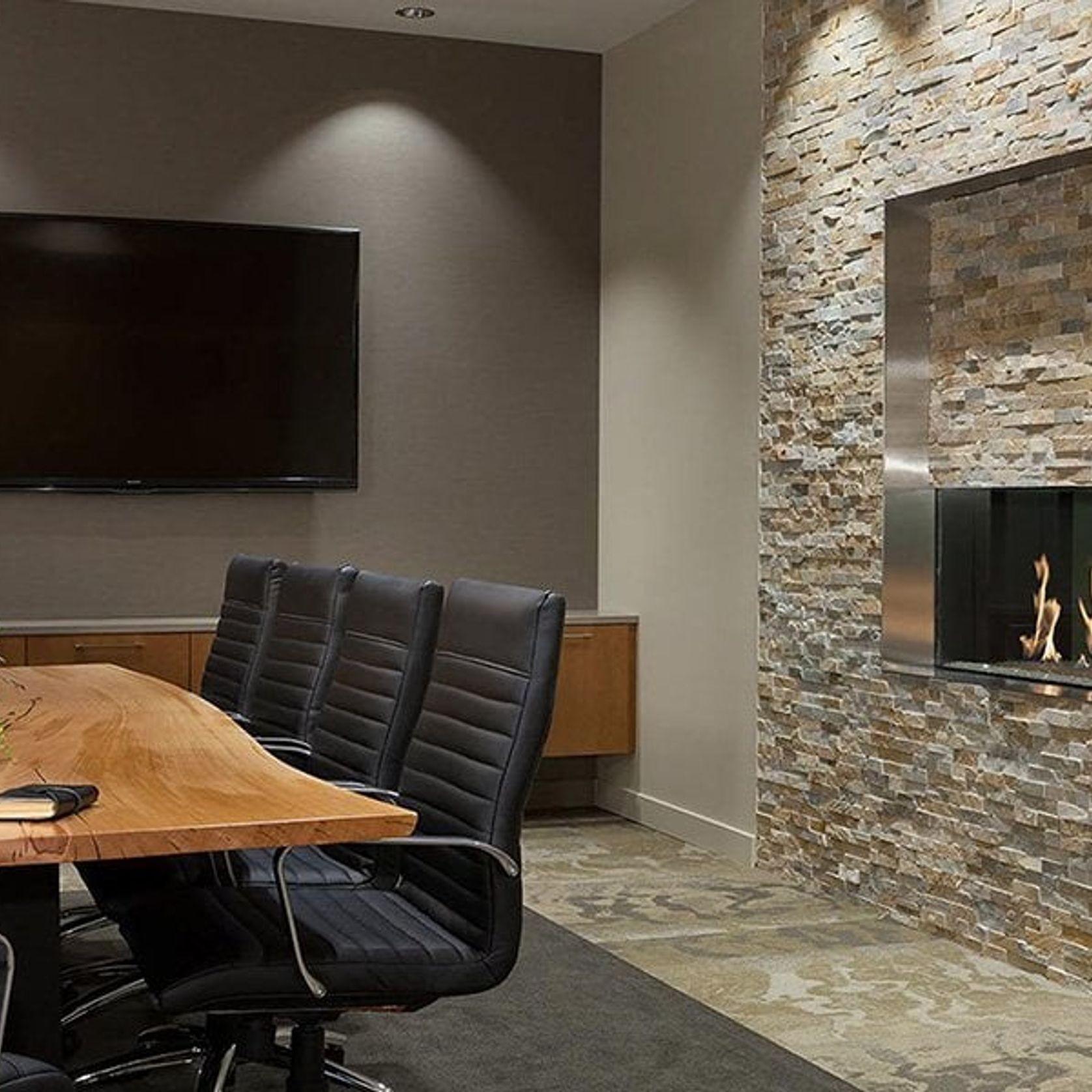 Davinci See Thru Gas Fireplace | ArchiPro AU