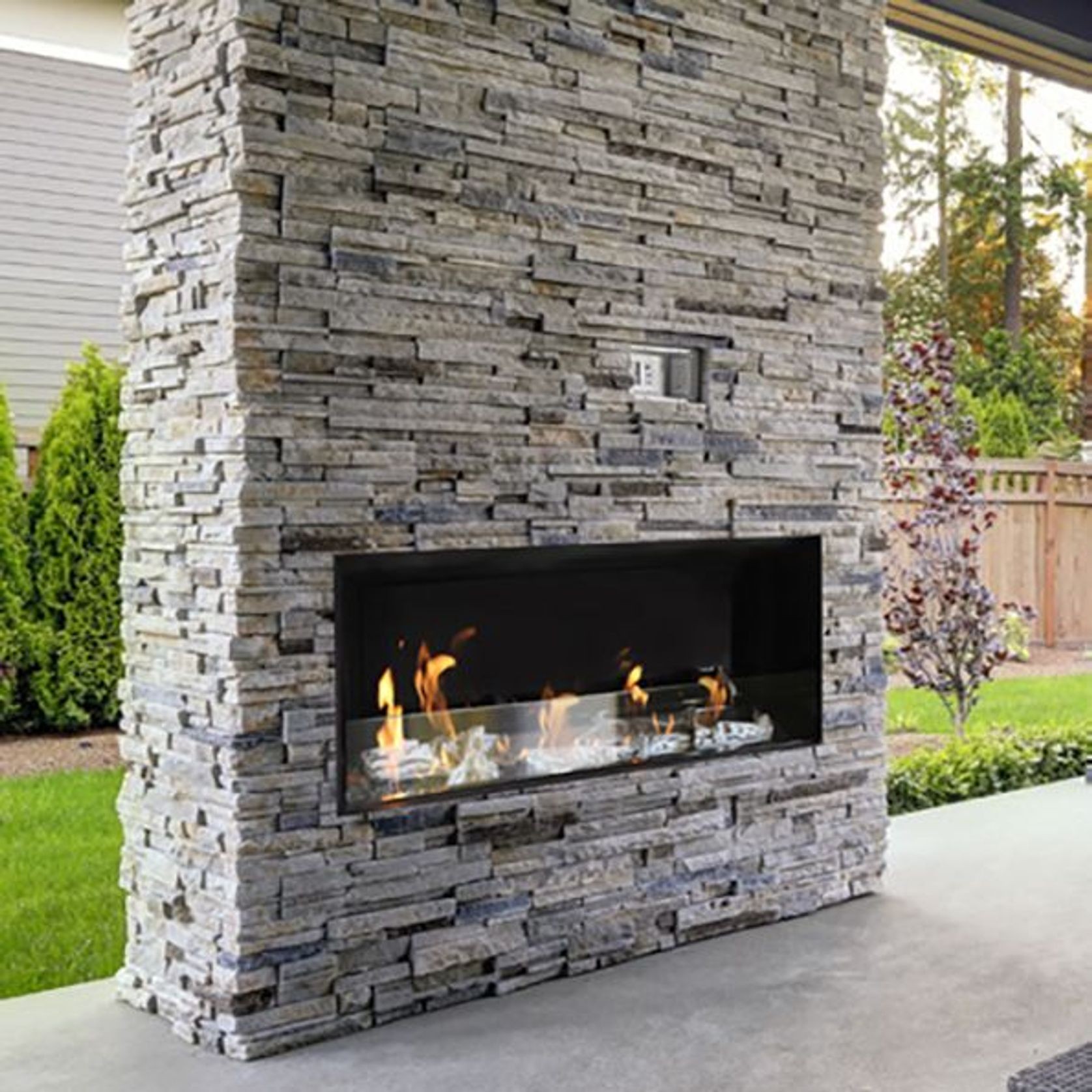 Patio Horizon - Panoramic | Gas Fireplace | ArchiPro AU