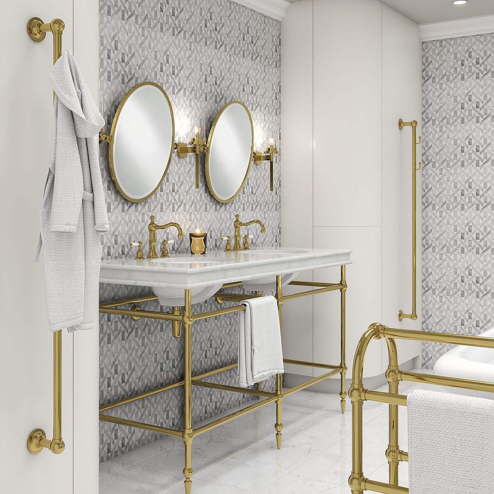 Vertical Robe Warmers | Heated Towel Rail | ArchiPro AU