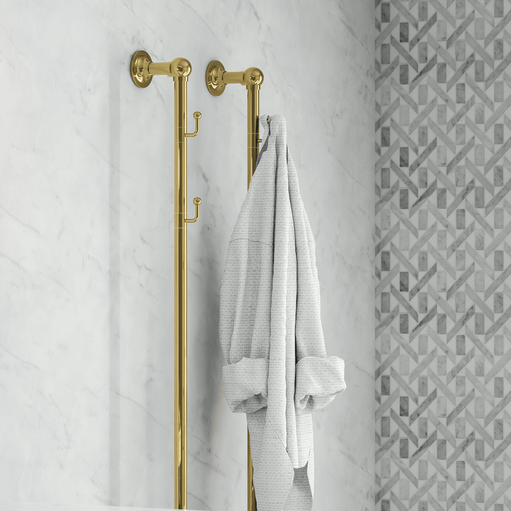 Vertical Robe Warmers | Heated Towel Rail | ArchiPro AU