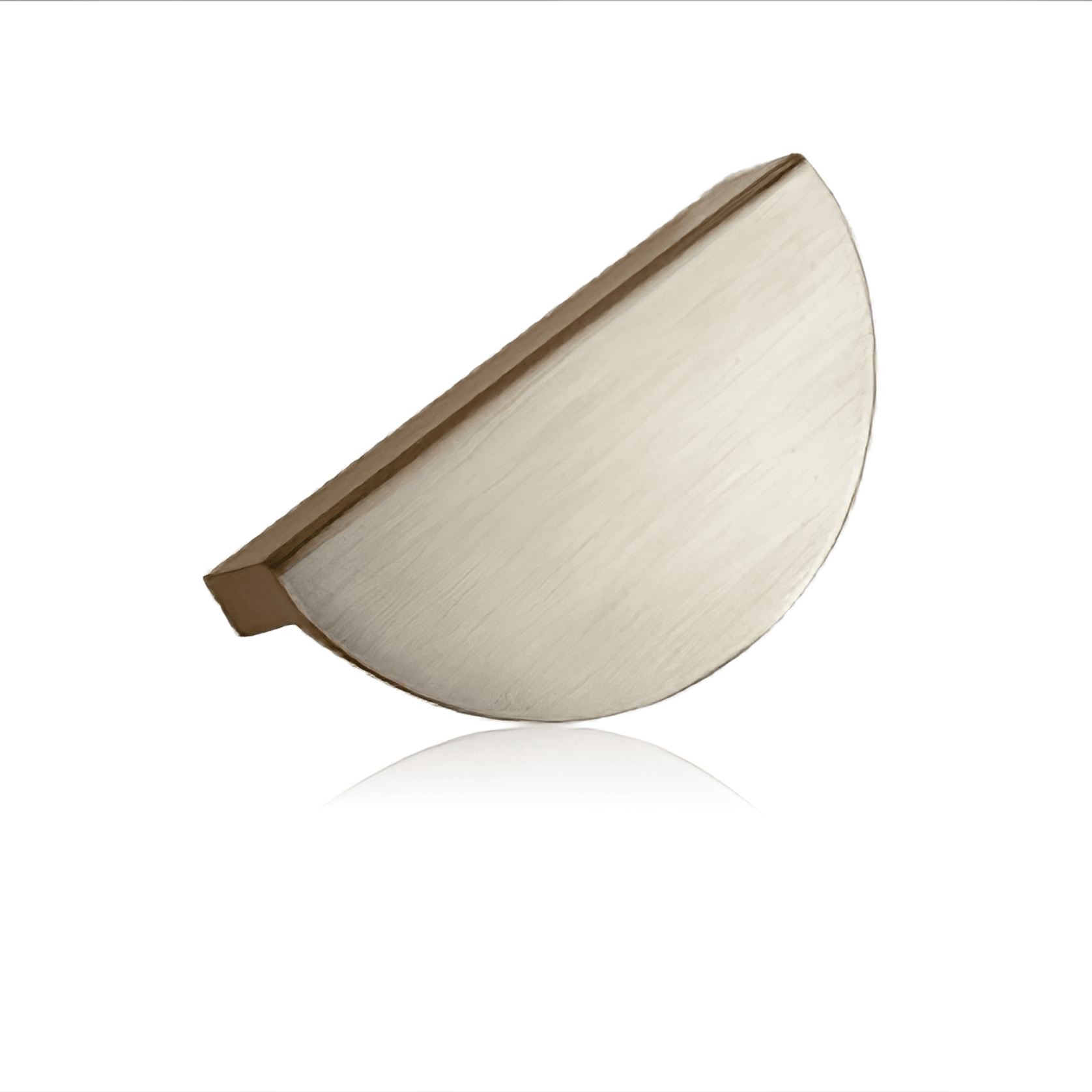 Krome Half Moon Handle 64mm Brushed Nickel | ArchiPro AU