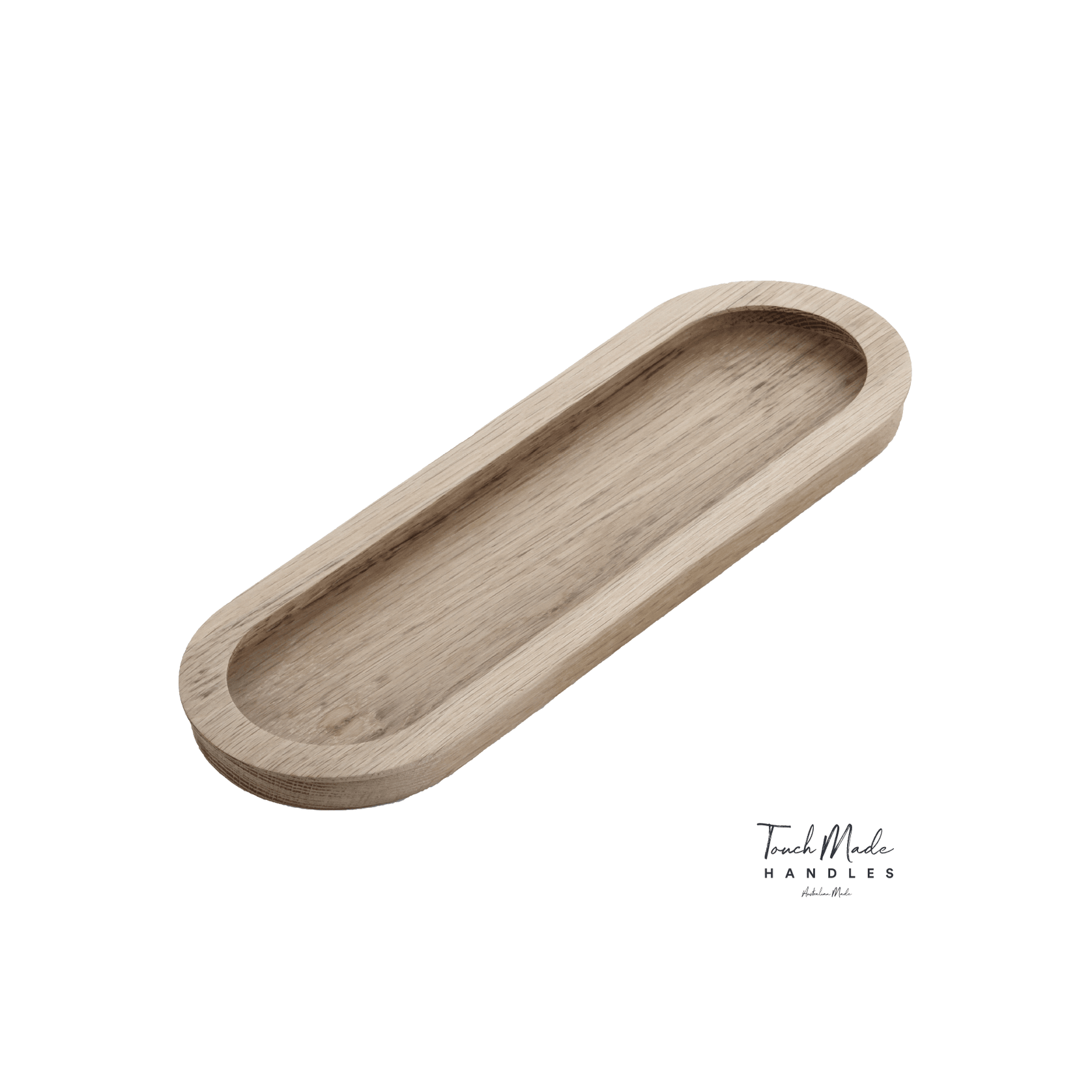 Cascade Recessed Oval Large Timber Handles | ArchiPro AU