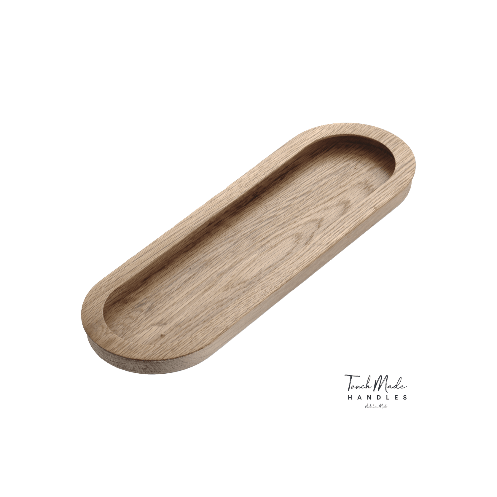 Cascade Recessed Oval Large Timber Handles | ArchiPro AU