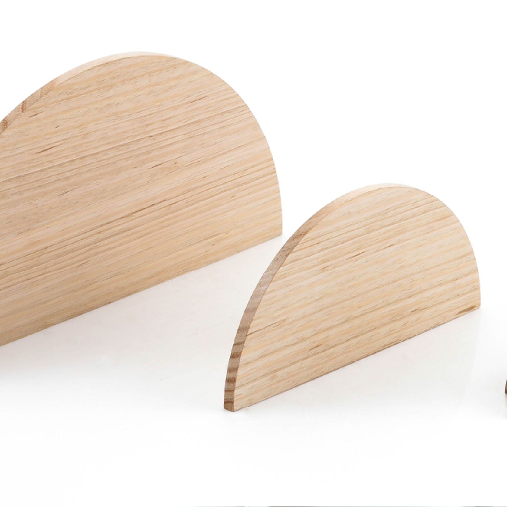 Hand Crafted Timber Half Moon Handles | ArchiPro AU