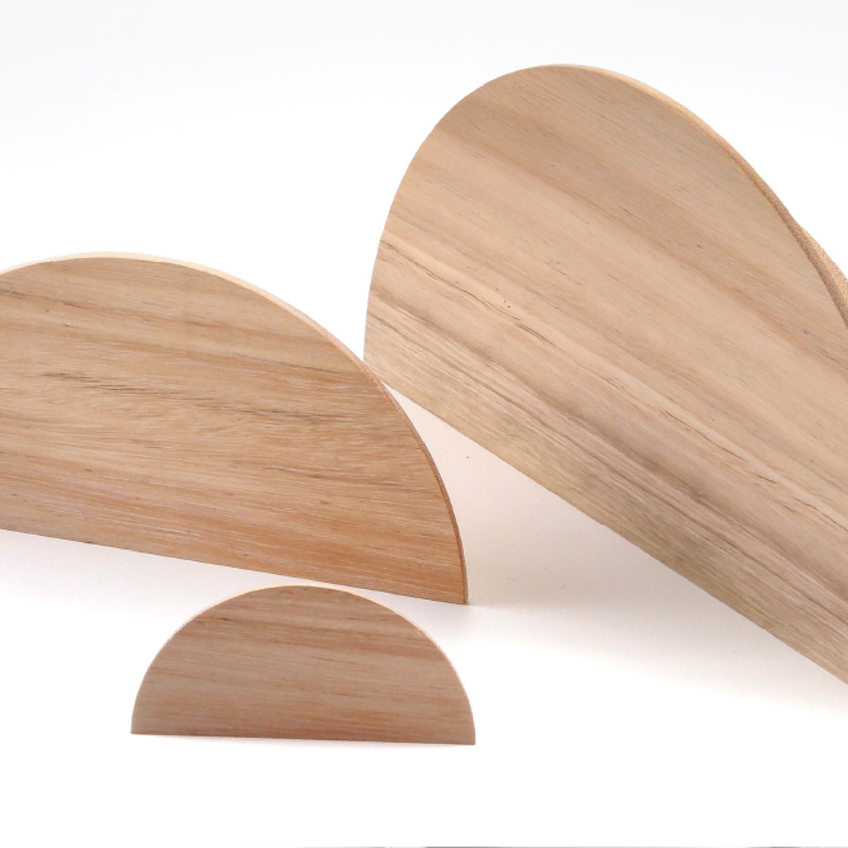 Hand Crafted Timber Half Moon Handles | ArchiPro AU