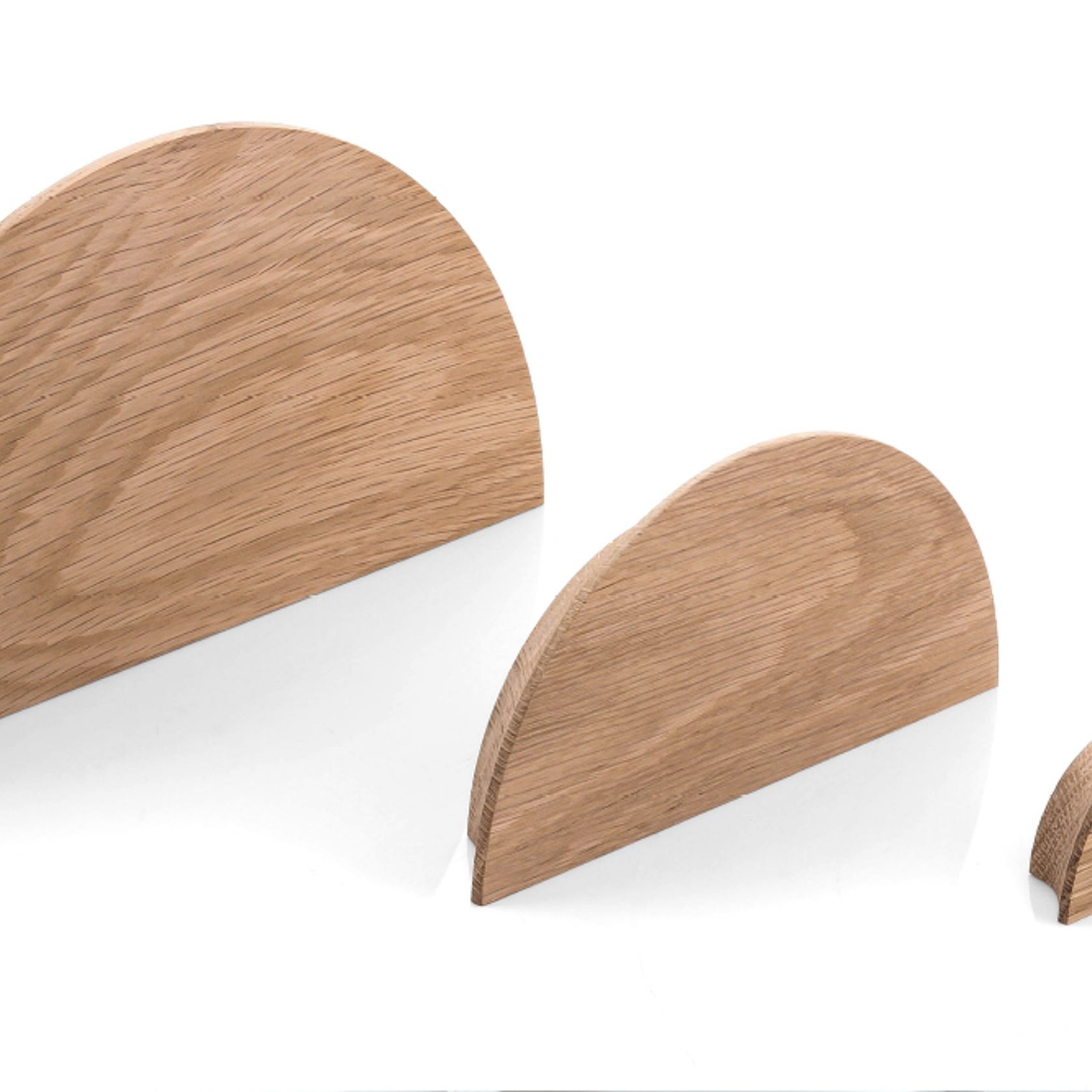 Hand Crafted Timber Half Moon Handles | ArchiPro AU