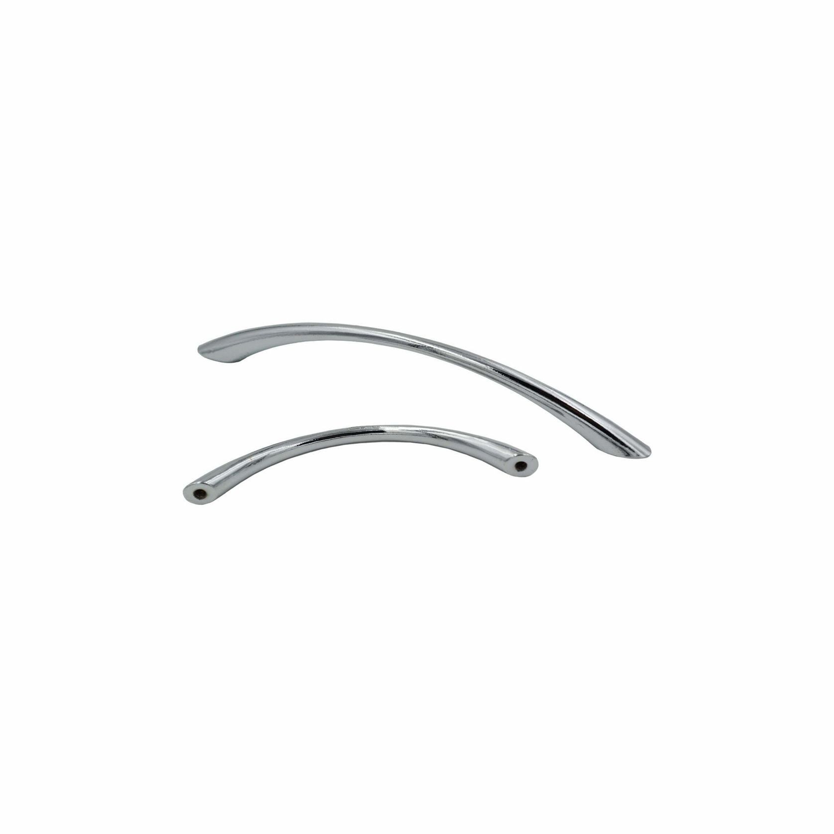 Kitchen cabinet bow handles Matt black /bushed nickel / chrome ...