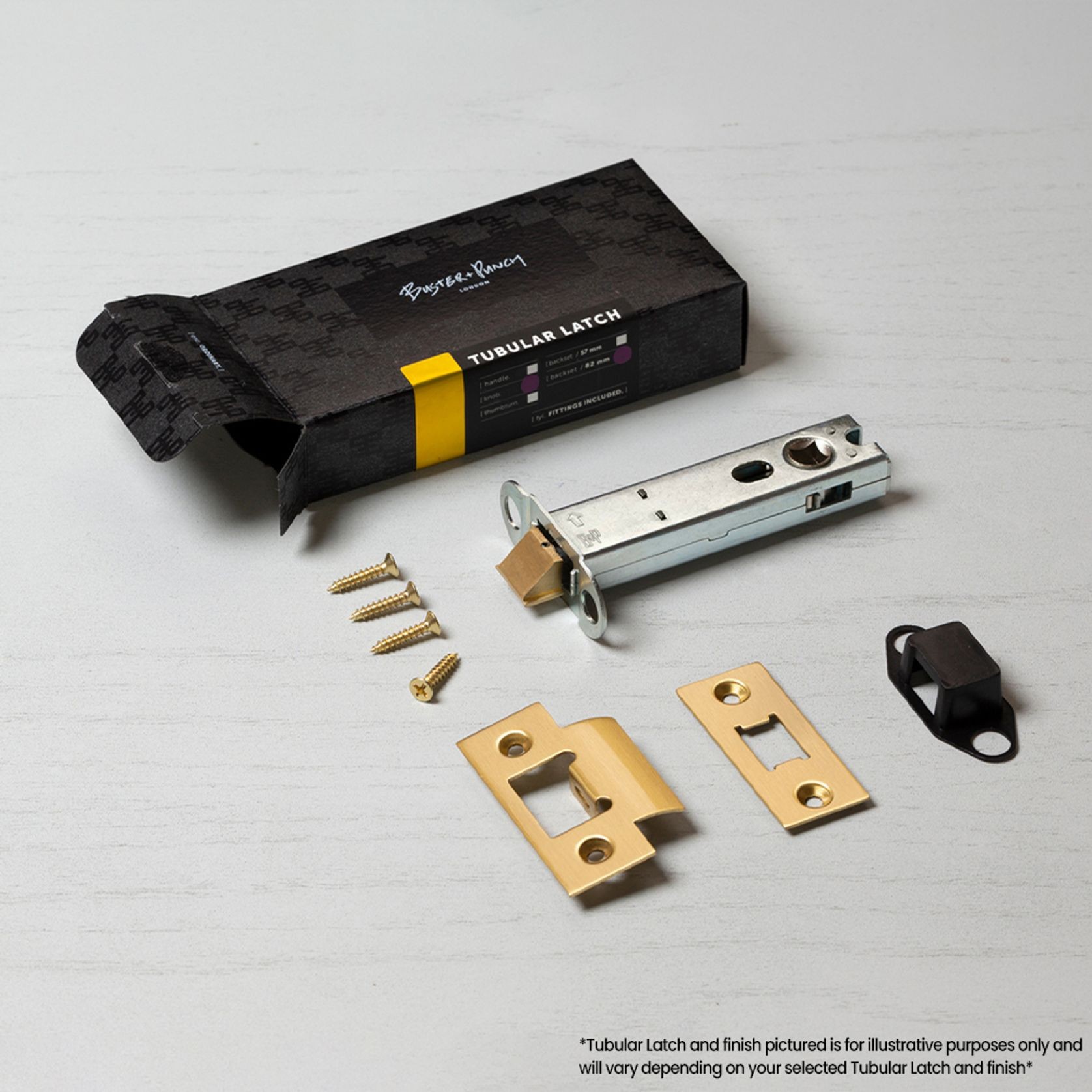 Buster and Punch Tubular Latch for Door Knob | ArchiPro AU