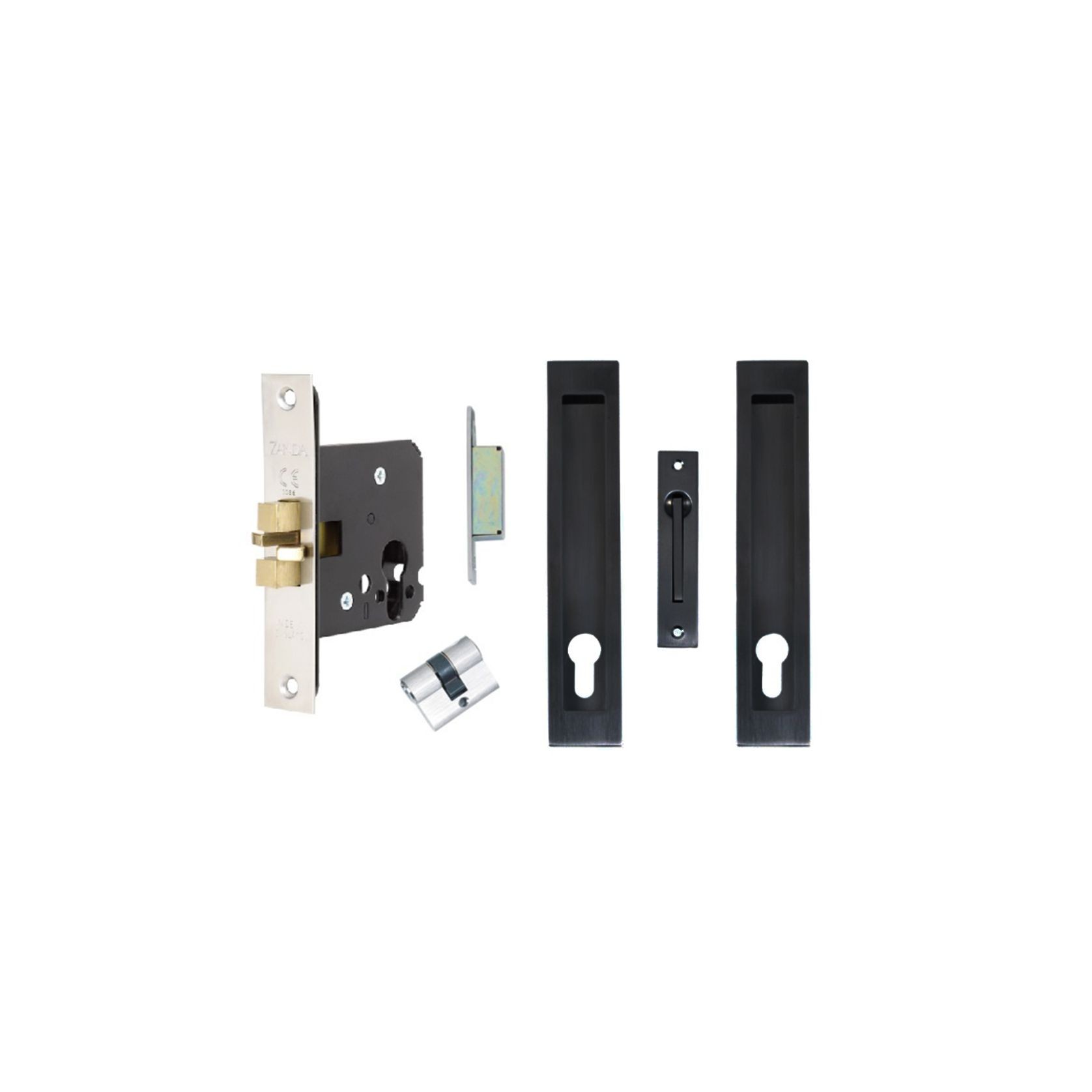 Zanda Verve Sliding Door Lock Kit | ArchiPro AU