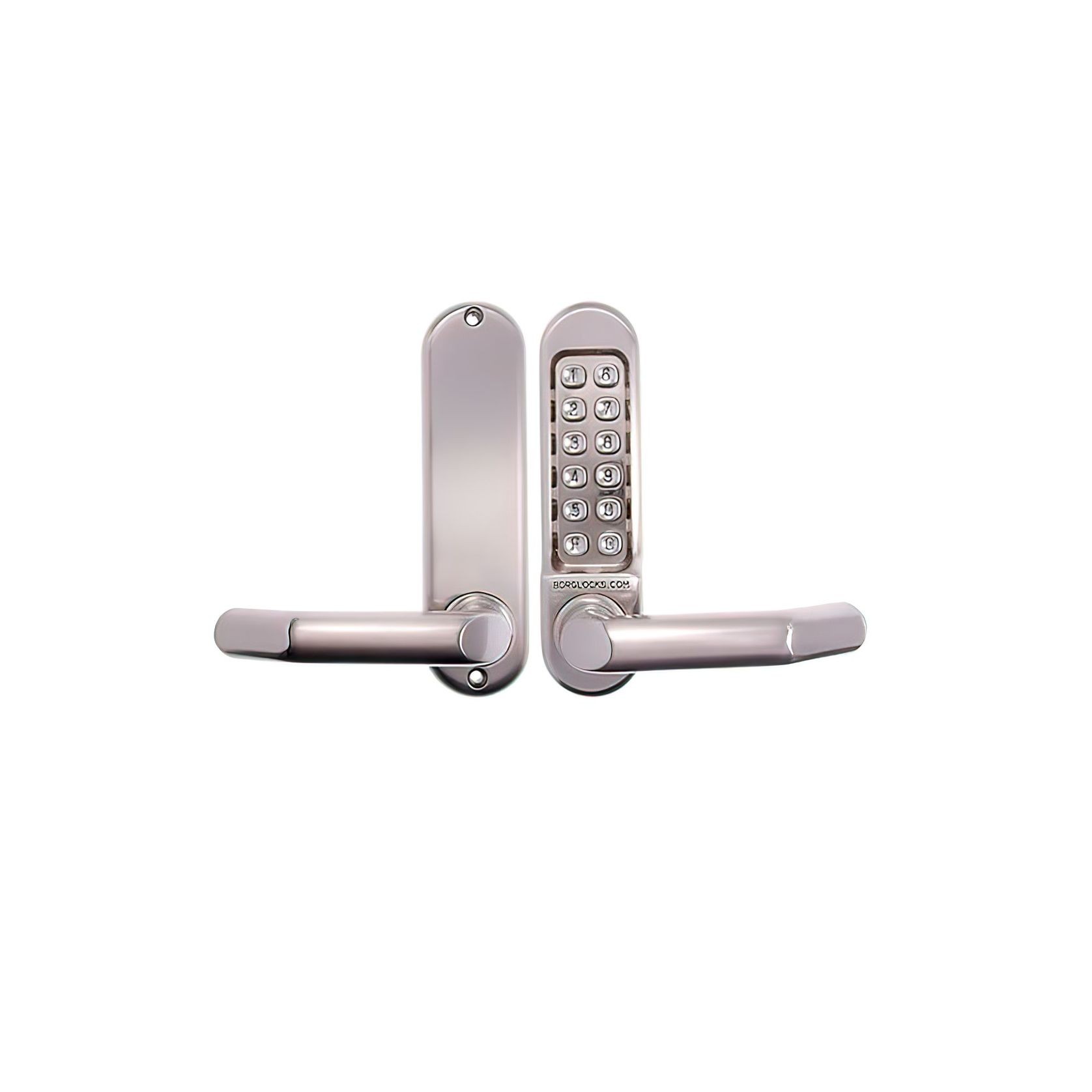 Borg Digital Door Lock Keyless Fire Rated Stainless Steel BL5001SS ...