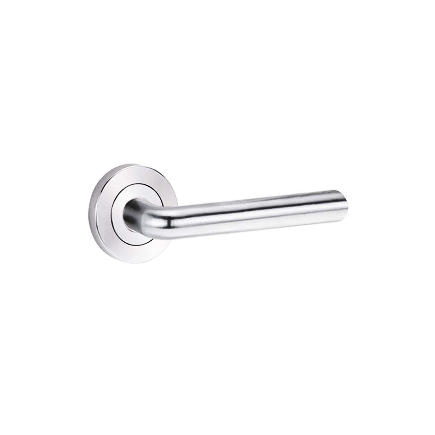 Lockwood Symphony 104 Door Lever on Round Rose Full Set | ArchiPro AU